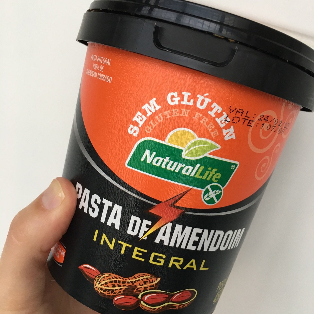 Pasta de amendoim integral from NaturalLife - Vegan Product Reviews ...