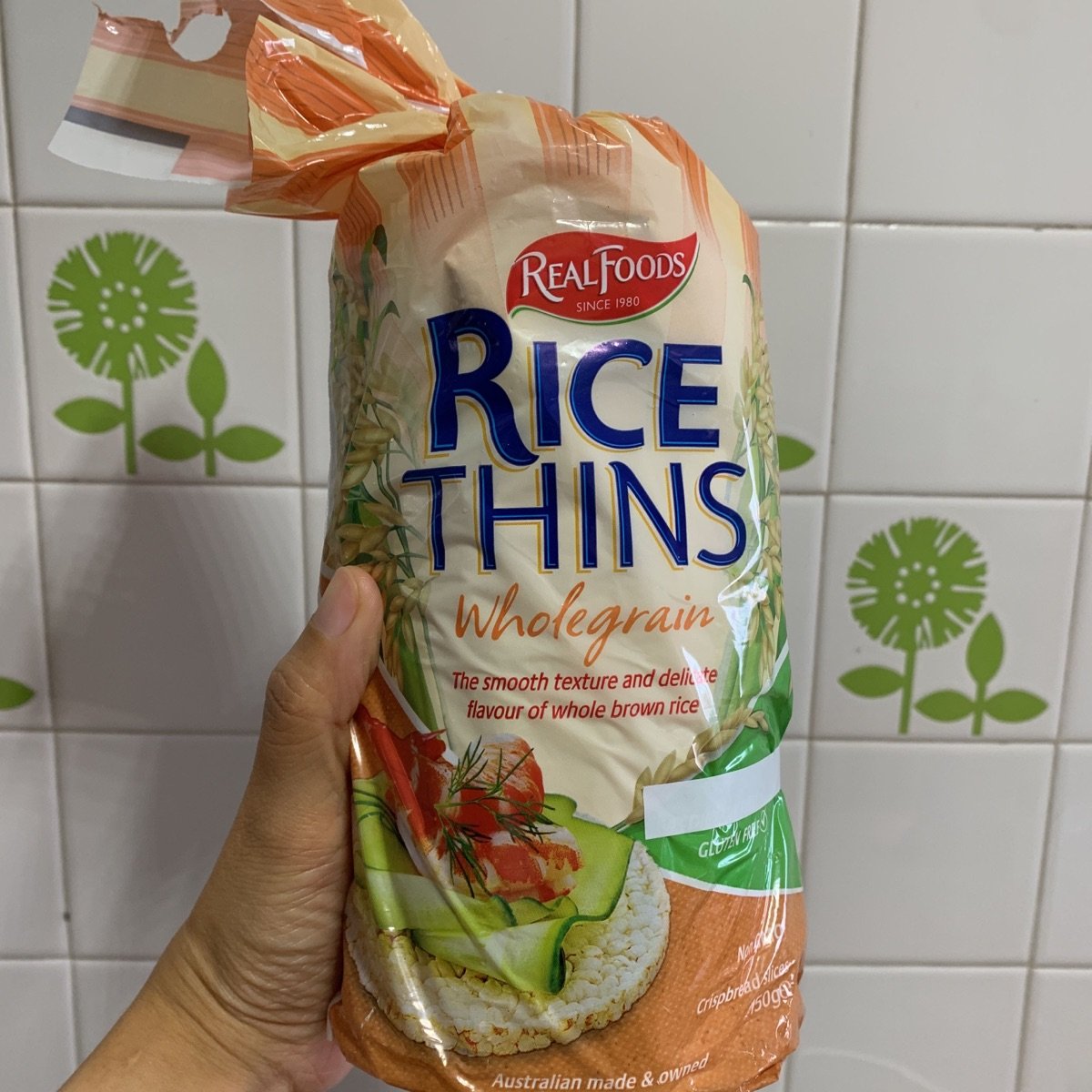 Rice cakes from Real Foods - Vegan Product Reviews & Ratings | abillion
