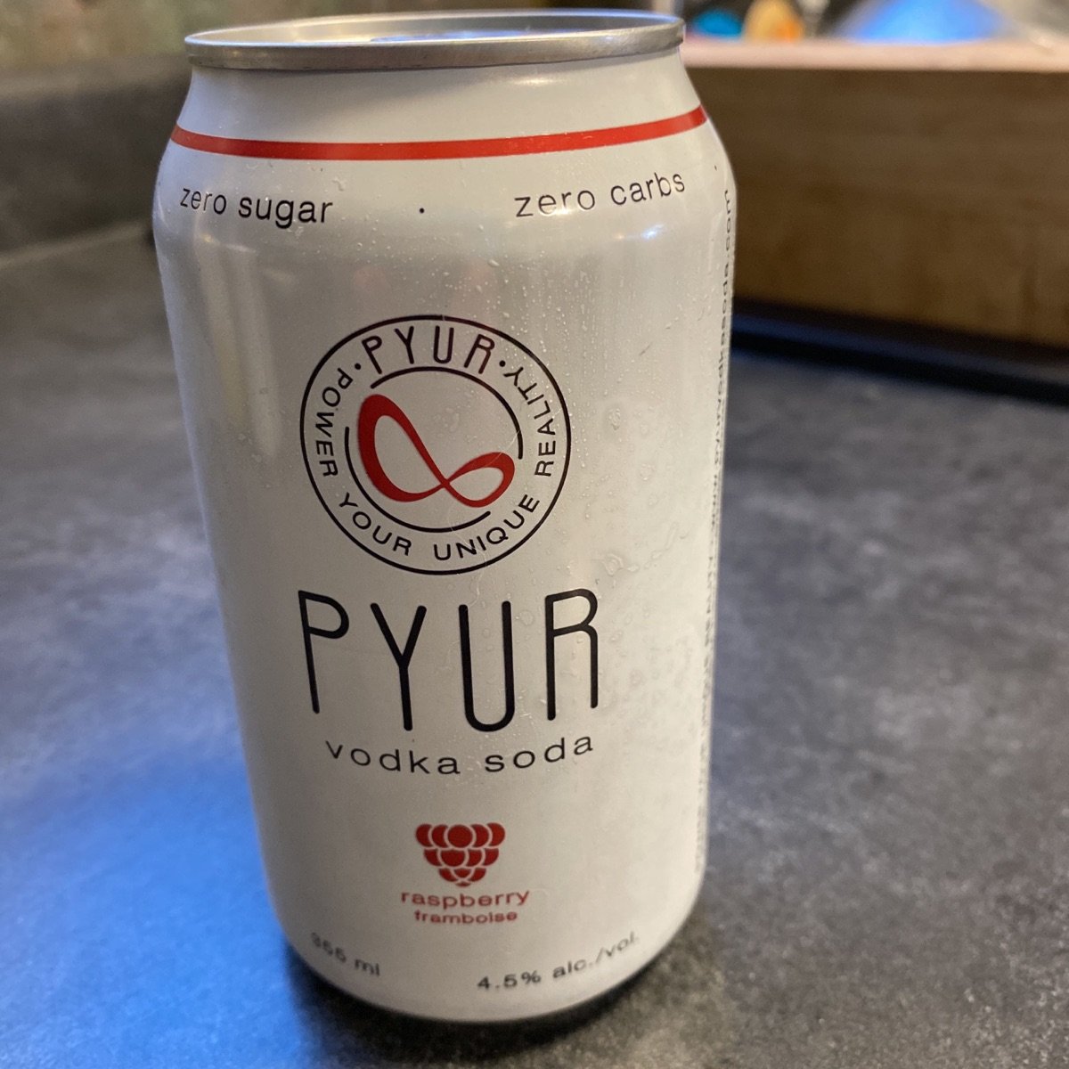 Raspberry Vodka Soda from Pyur - Vegan Product Reviews & Ratings | abillion