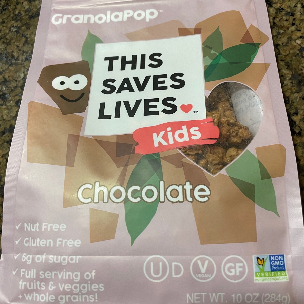 Chocolate granola pop from This saves lives - Vegan Product Reviews ...