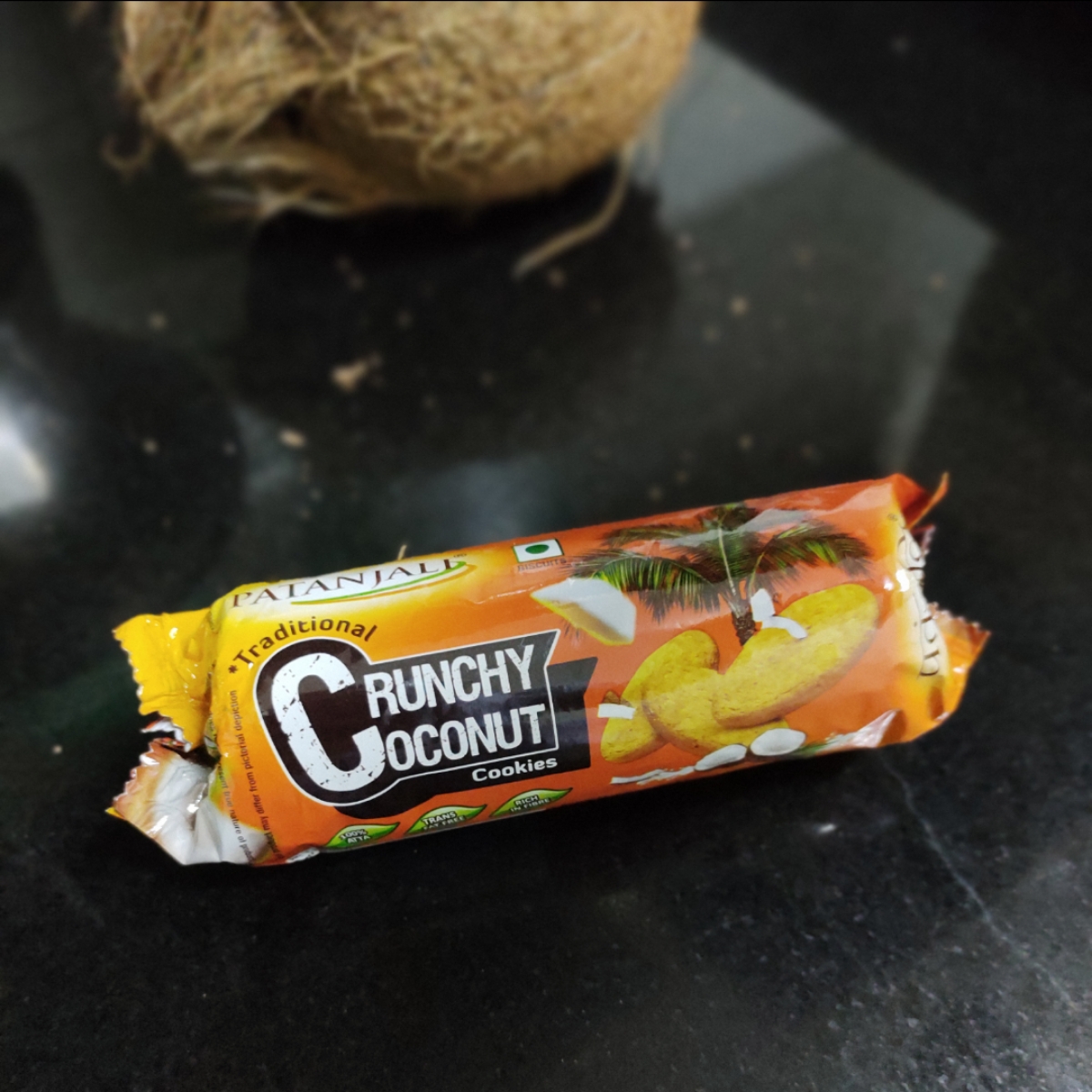 Crunchy Coconut Cookies from Patanjali - Vegan Product Reviews ...