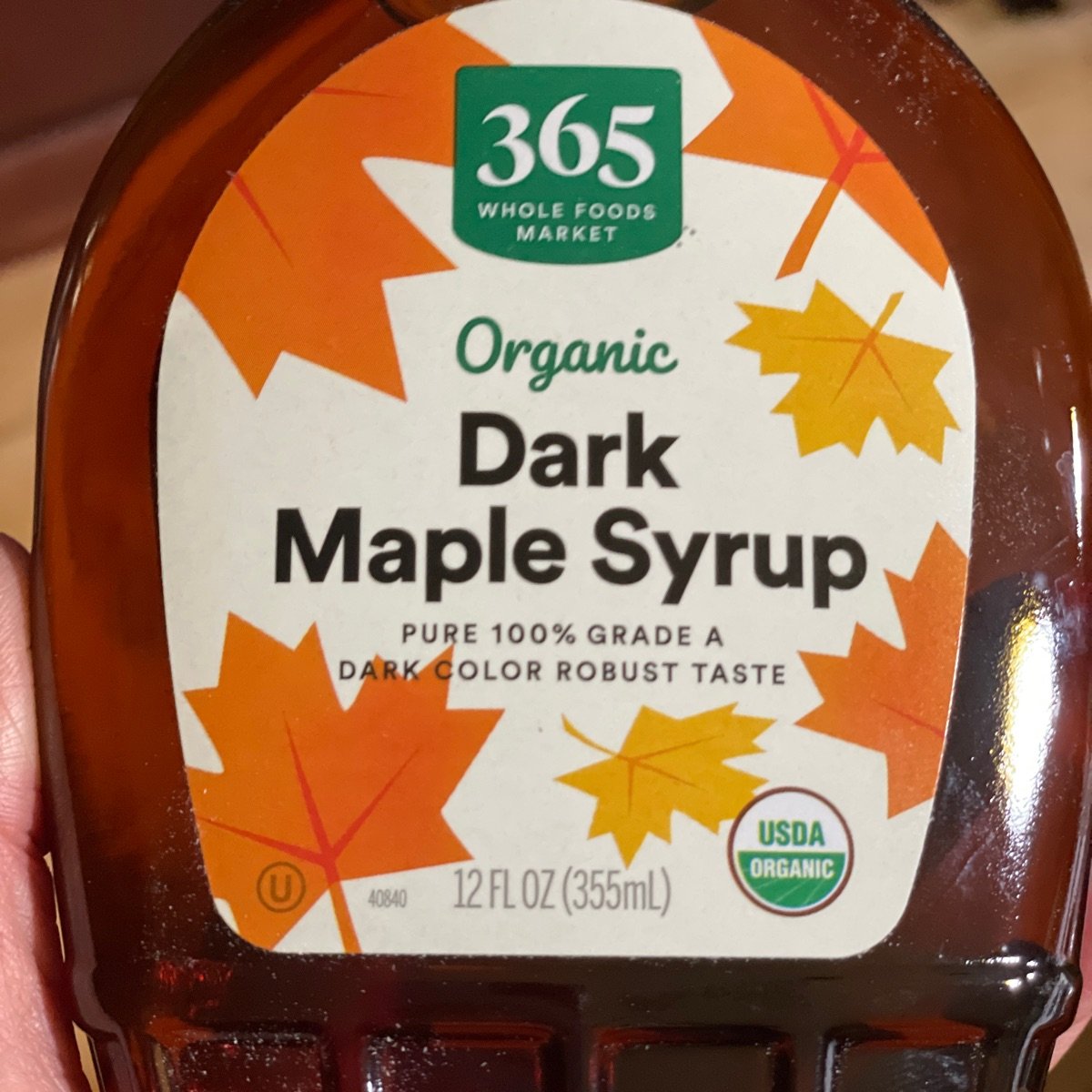 organic dark maple syrup from 365 Whole Foods Market - Vegan Product ...