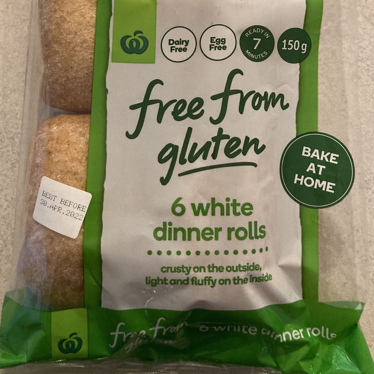 Free from gluten 6 dinner rolls from Woolworths - Vegan Product Reviews ...