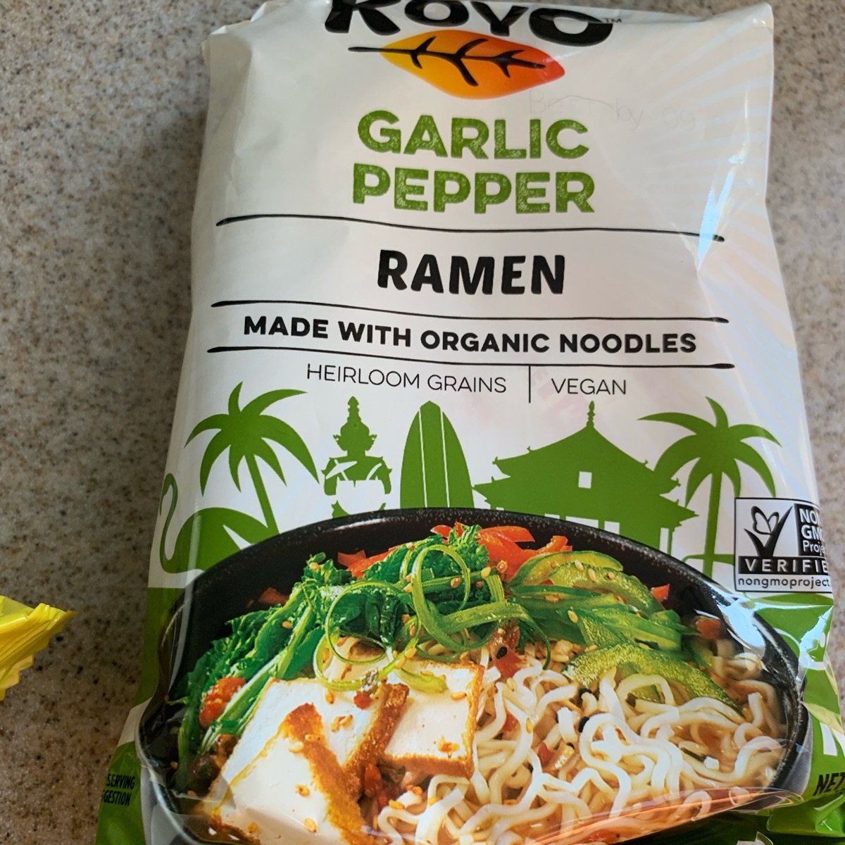 Garlic Pepper Ramen from Koyo - Vegan Product Reviews & Ratings | abillion