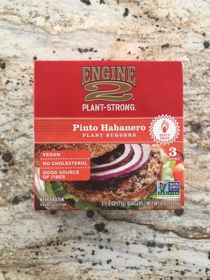 Pinto Habanero Plant Burger from Engine 2 - Vegan Product Reviews ...