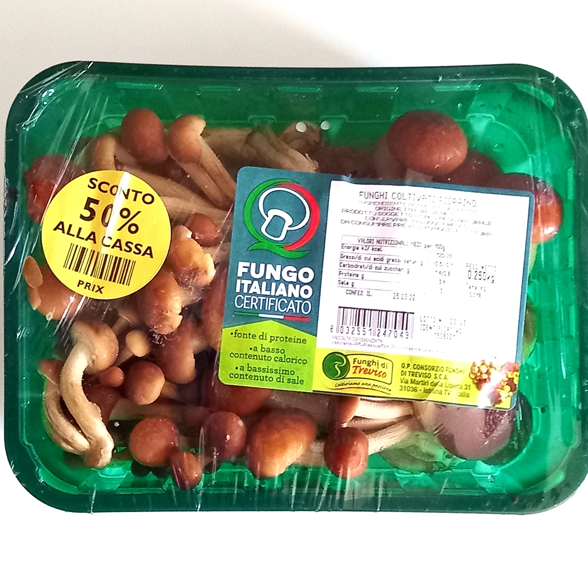 Funghi coltivati pioppino from O.P. Consorzio funghi di Treviso - Vegan ...