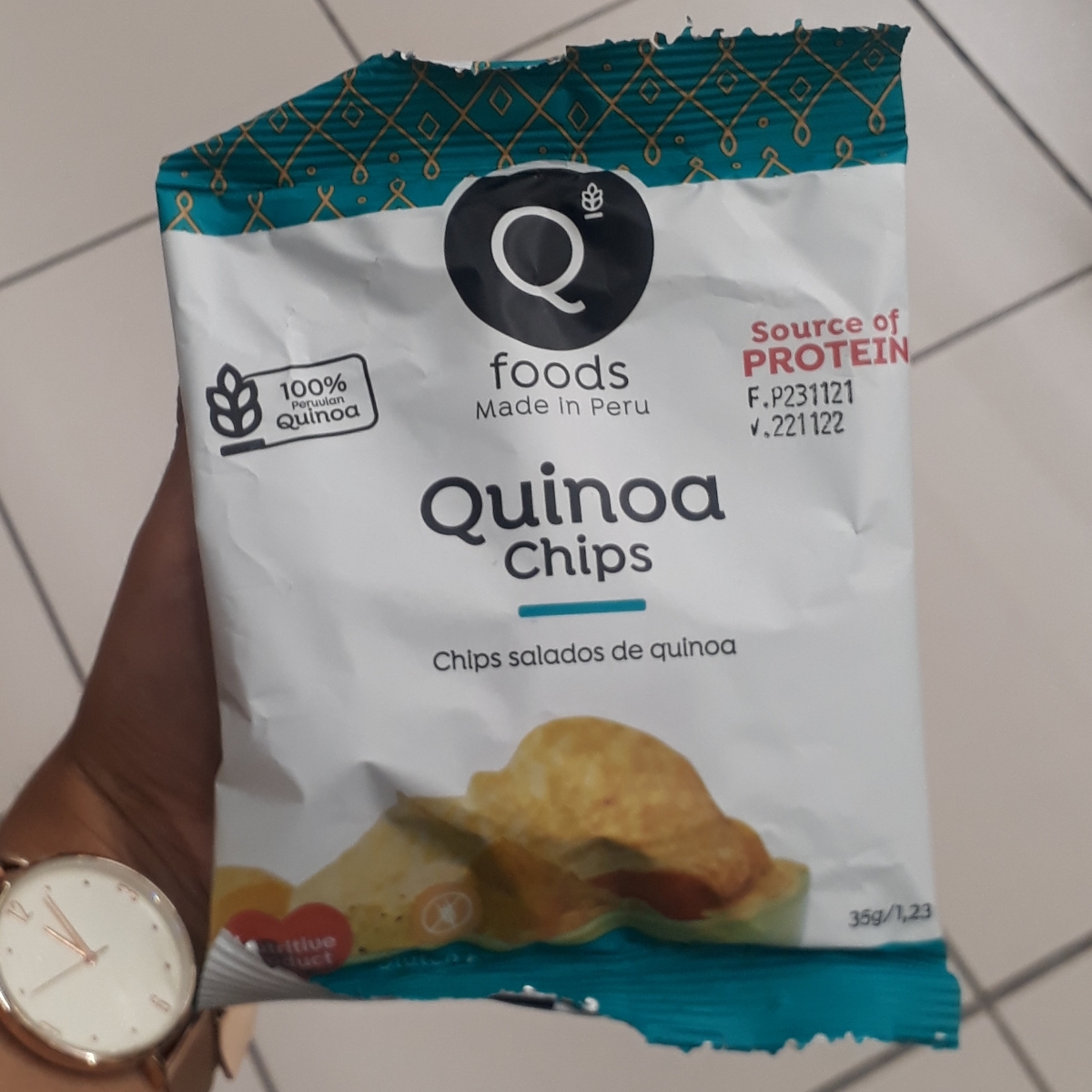 Quinua chips from Q’foods - Vegan Product Reviews & Ratings | abillion