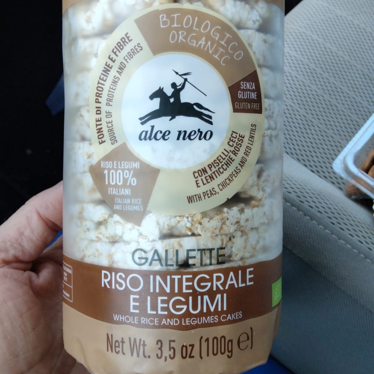 Gallette riso integrale e legumi from Alce Nero - Vegan Product Reviews ...