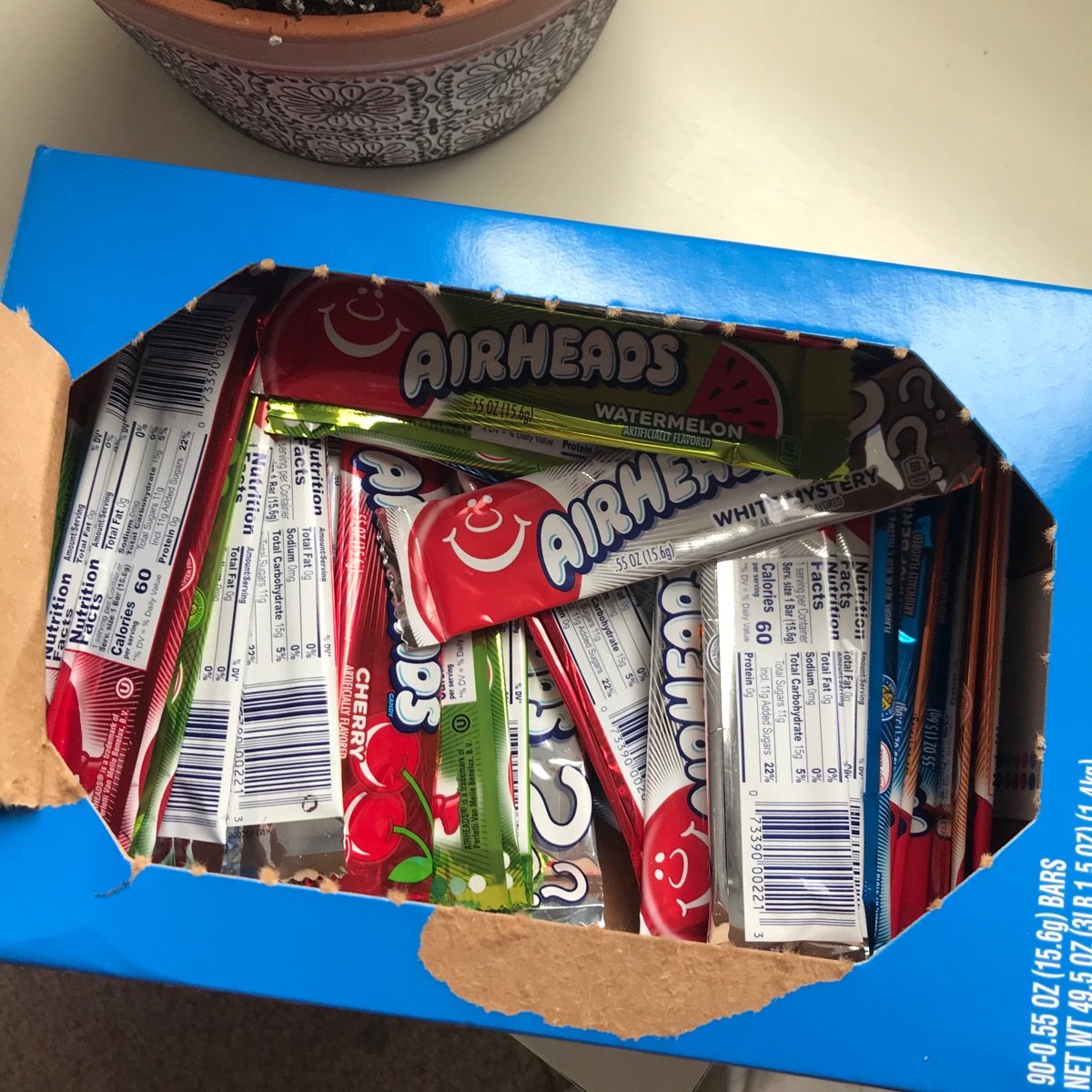 Blue Raspberry from Air Heads - Vegan Product Reviews & Ratings | abillion