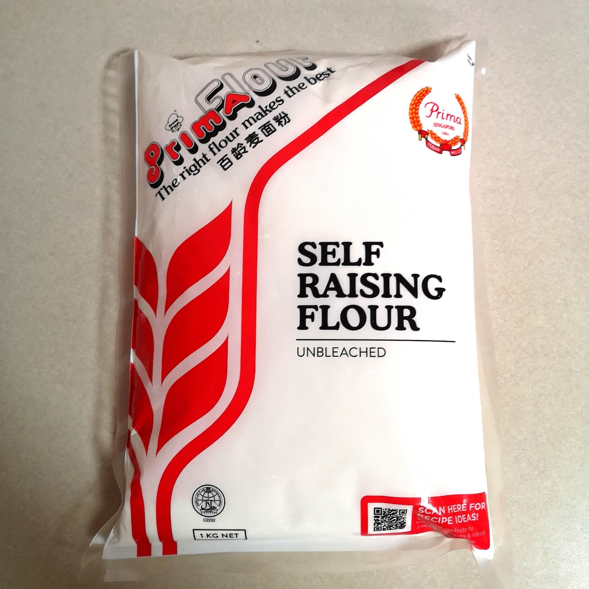 Self Raising Flour (Unbleached) from Prima Flour - Vegan Product ...