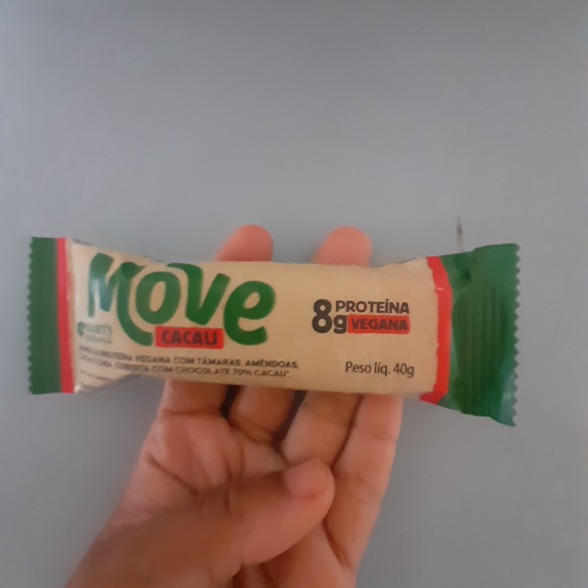Barra de proteina Move cacau from Move - Vegan Product Reviews ...