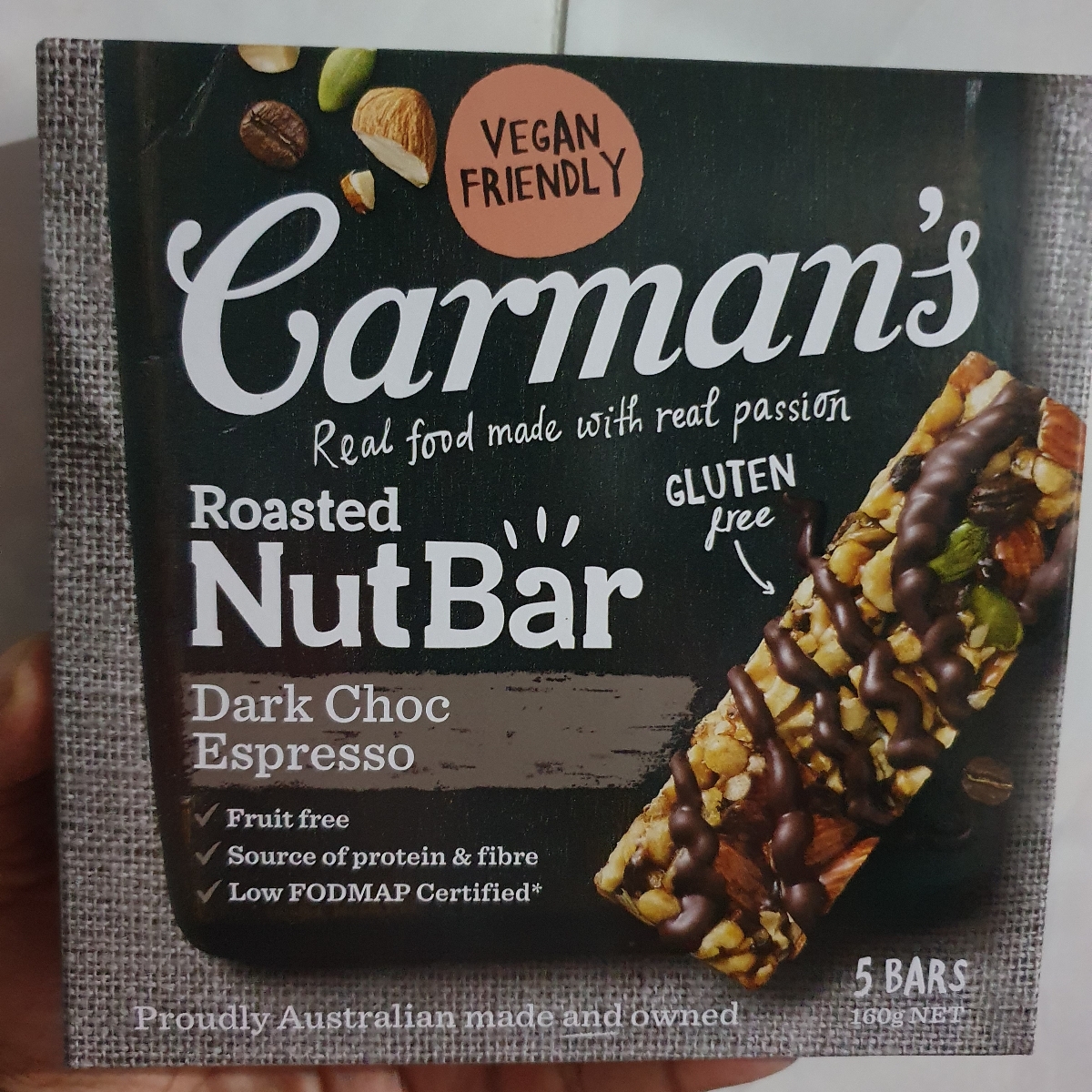 Roasted Nut Bar from Carman's - Vegan Product Reviews & Ratings | abillion