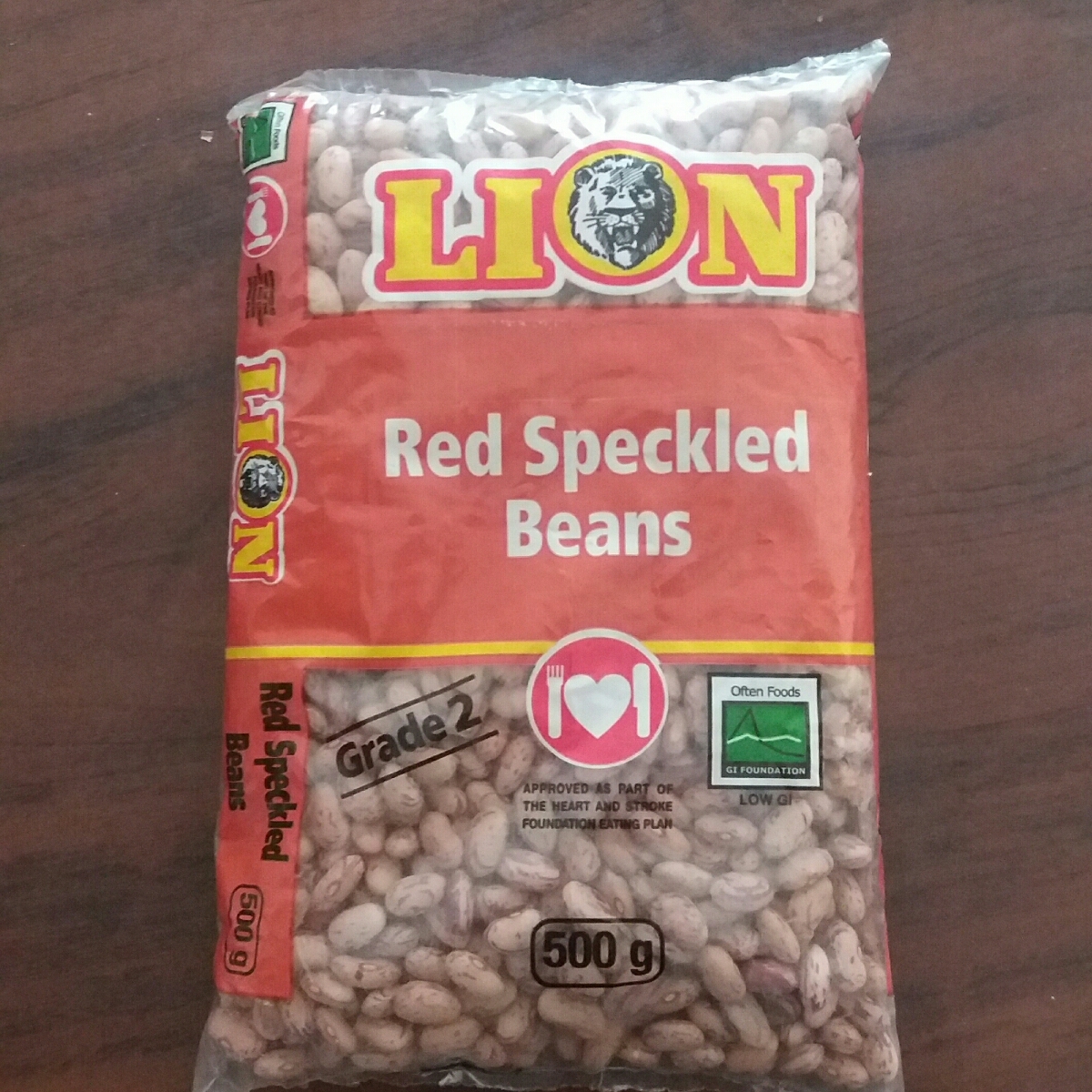 Red Speckled Beans from Lion - Vegan Product Reviews & Ratings | abillion