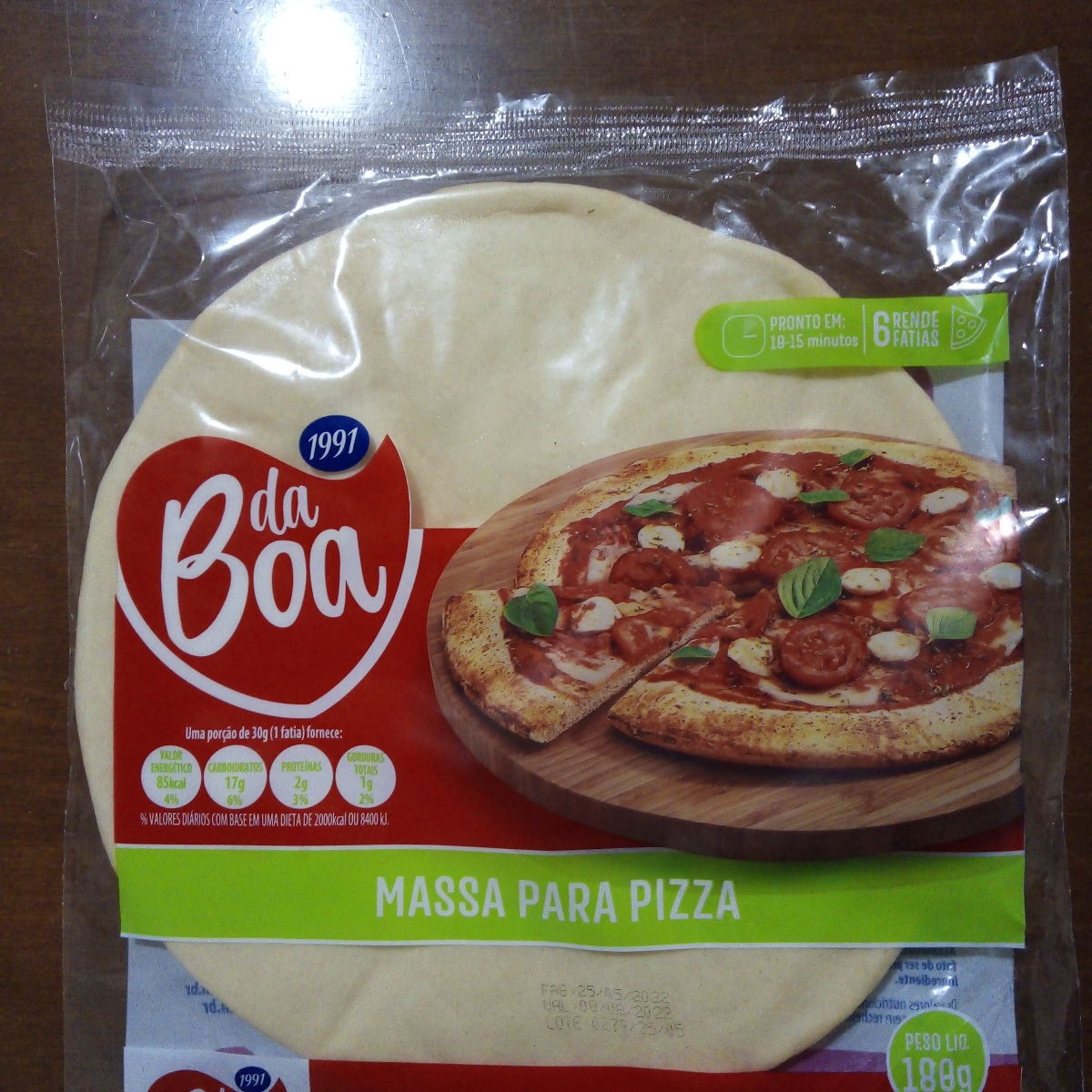 Massa para pizza from Da Boa - Vegan Product Reviews & Ratings | abillion