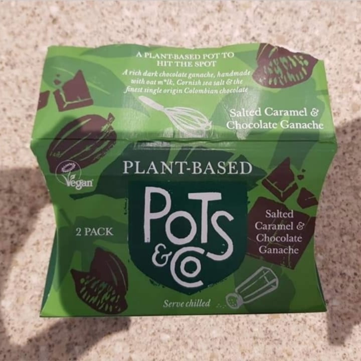 Pots & Co Plant Based Salted Caramel And Chocolate Ganache Review ...