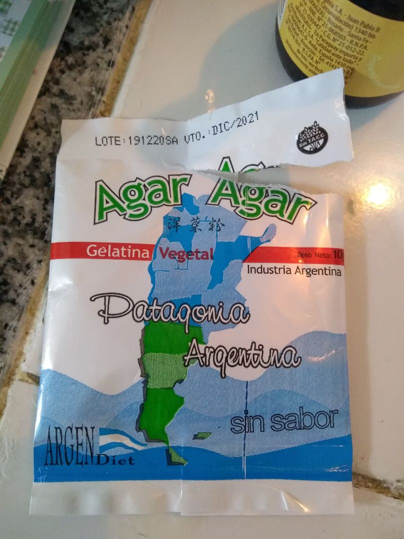 Agar Agar (Gelatina Vegetal) from Pinati Nuts - Vegan Product Reviews ...