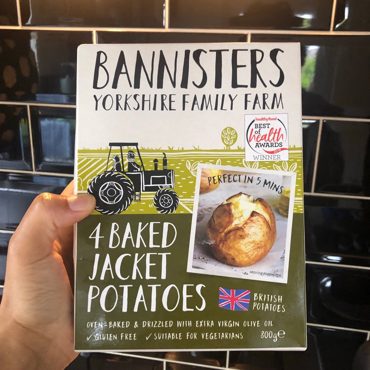 4 Baked Jacket Potatoes from Bannisters Yorkshire Family Farm - Vegan Product Reviews & Ratings ...