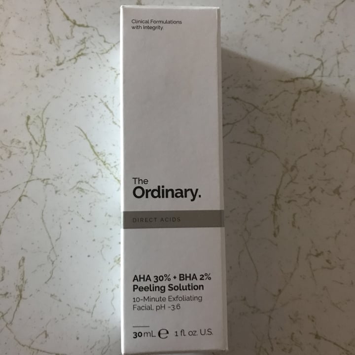 The Ordinary AHA 30% + BHA 2% Peeling Solution Review | abillion