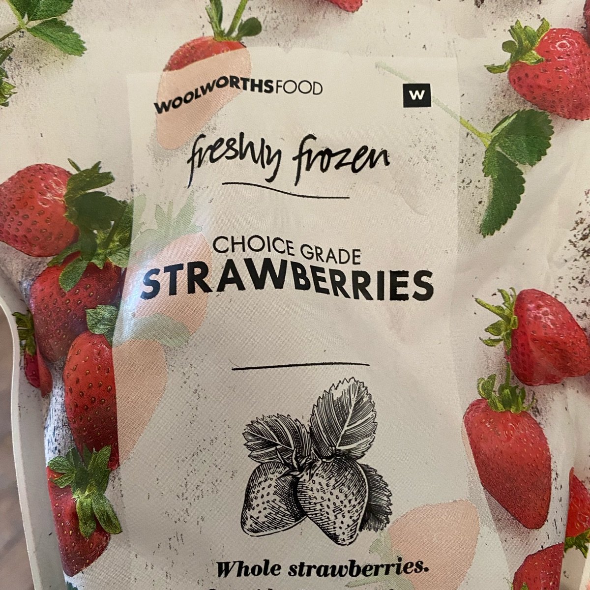 freshly frozen choice grade strawberries from Woolworths Food - Vegan ...