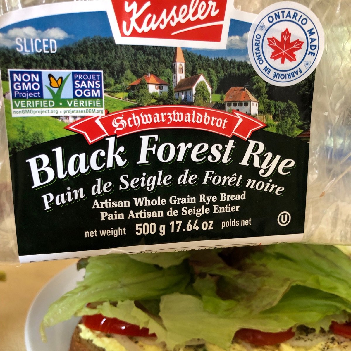 Black Forest Rye Artisan Whole Grain Rye Bread from Kassler Food ...