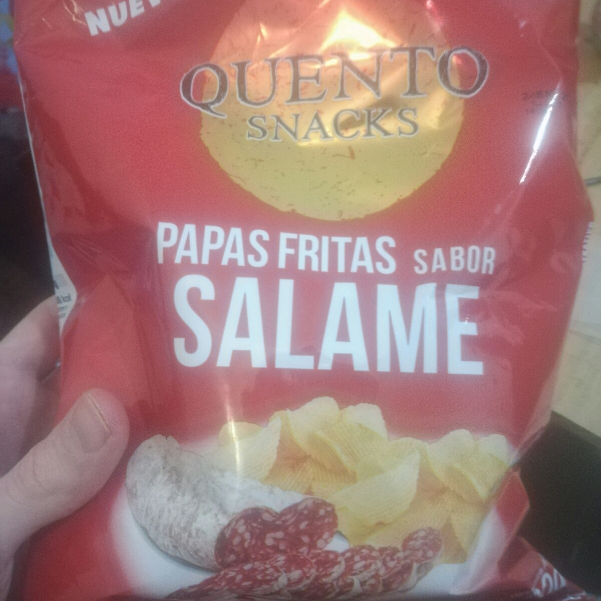 Papas fritas salame from Quento Snacks - Vegan Product Reviews & Ratings | abillion