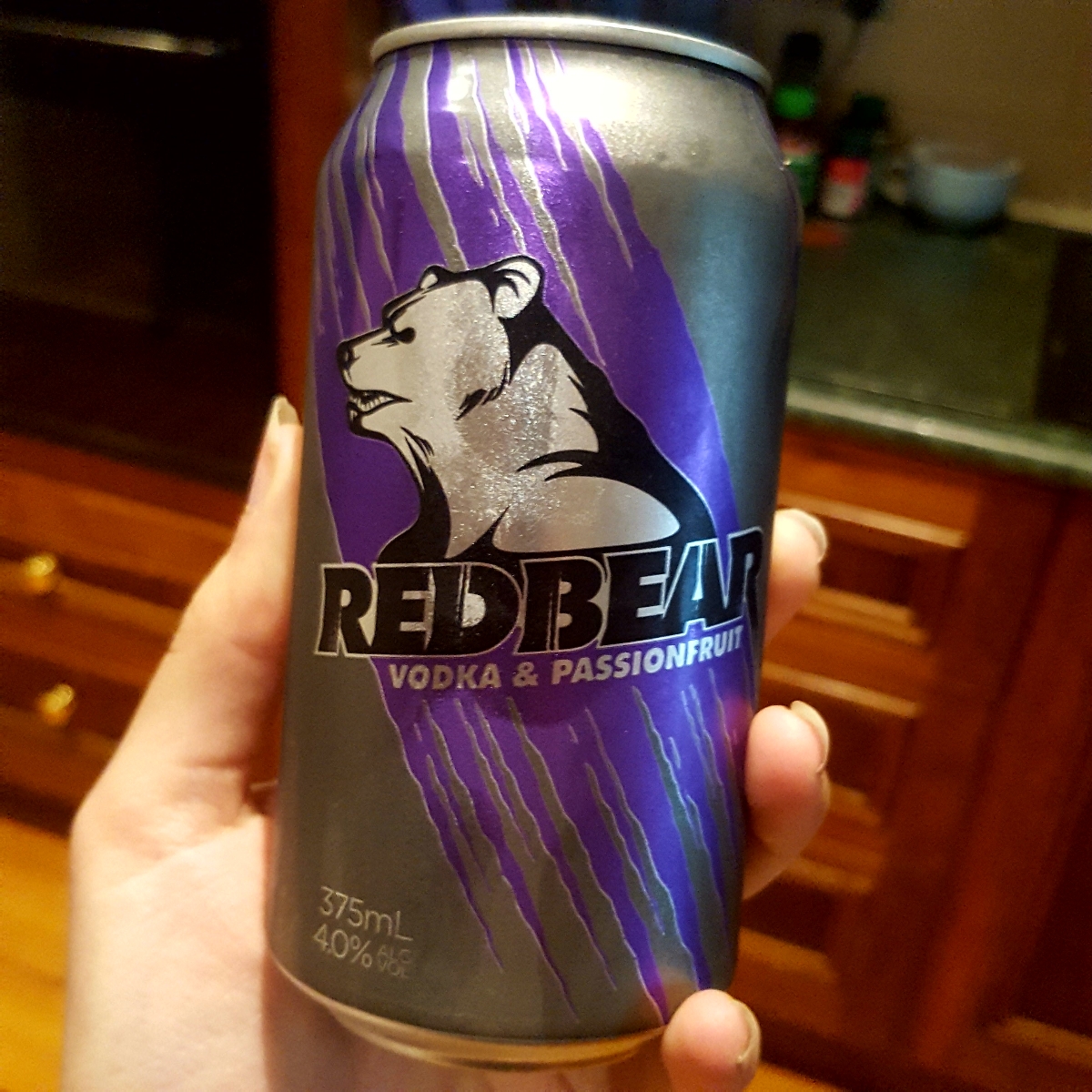 Vodka & passionfruit from Red bear - Vegan Product Reviews & Ratings ...