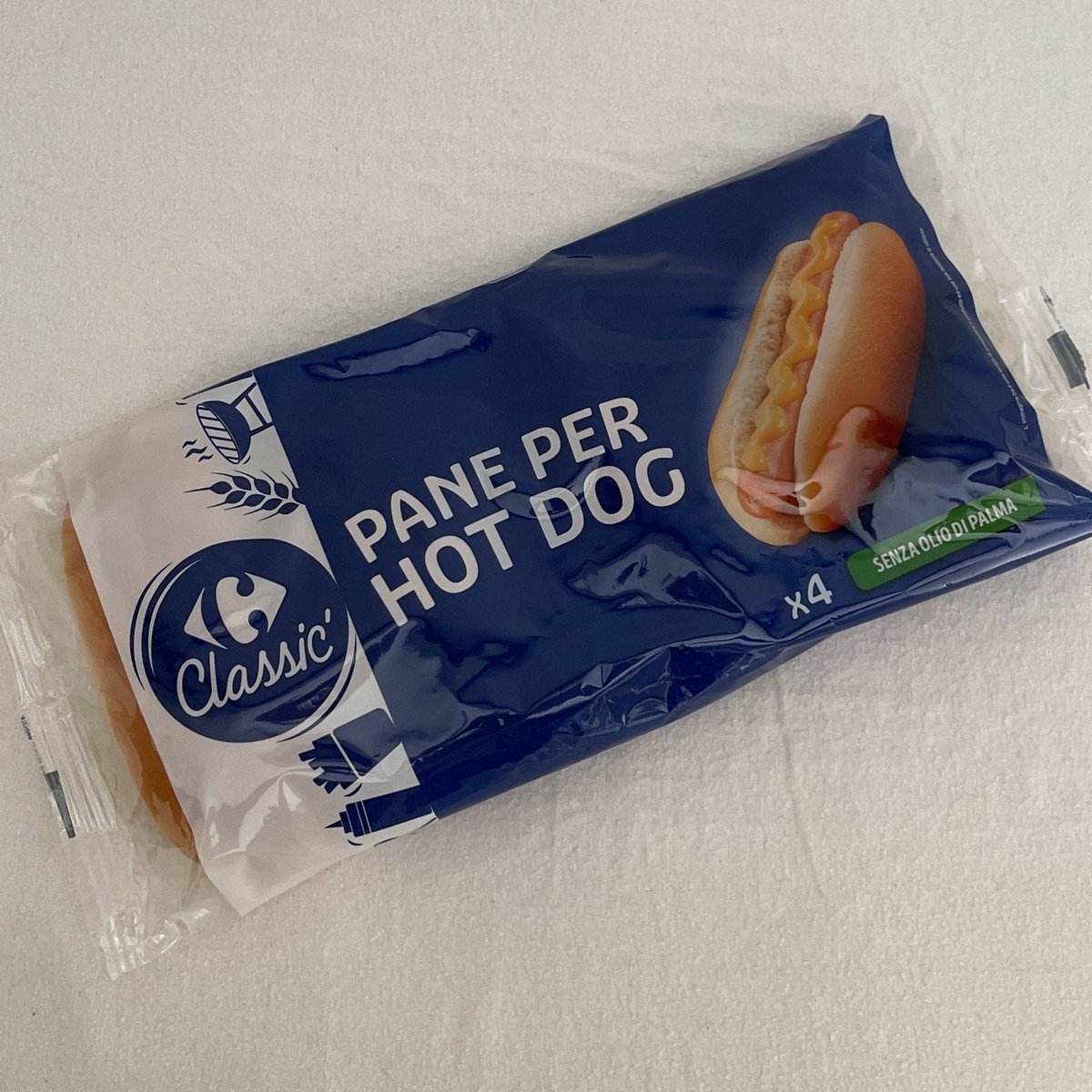 Pane per hot dog from Carrefour Classic - Vegan Product Reviews ...