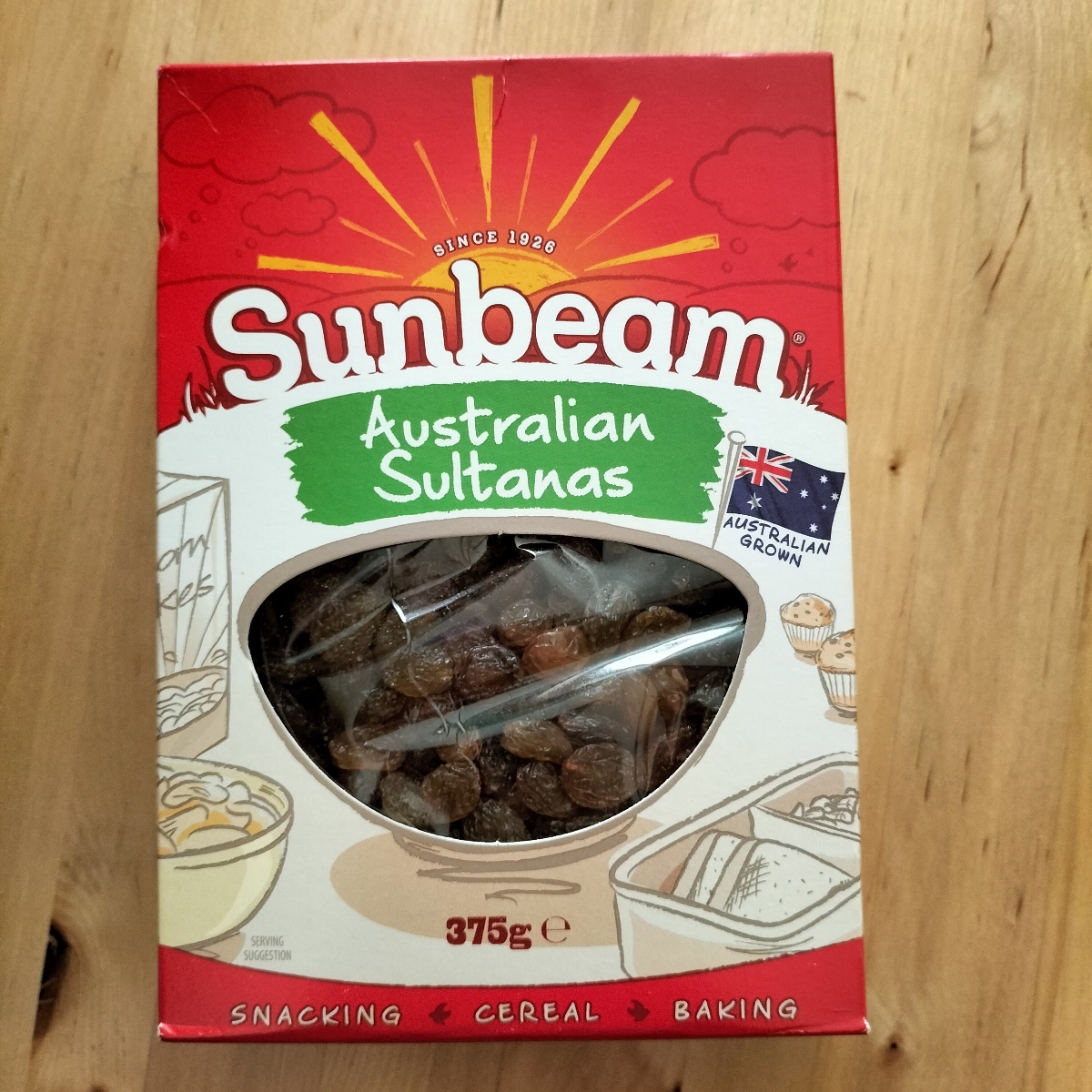 Australian Sultanas from Sunbeam - Vegan Product Reviews & Ratings ...