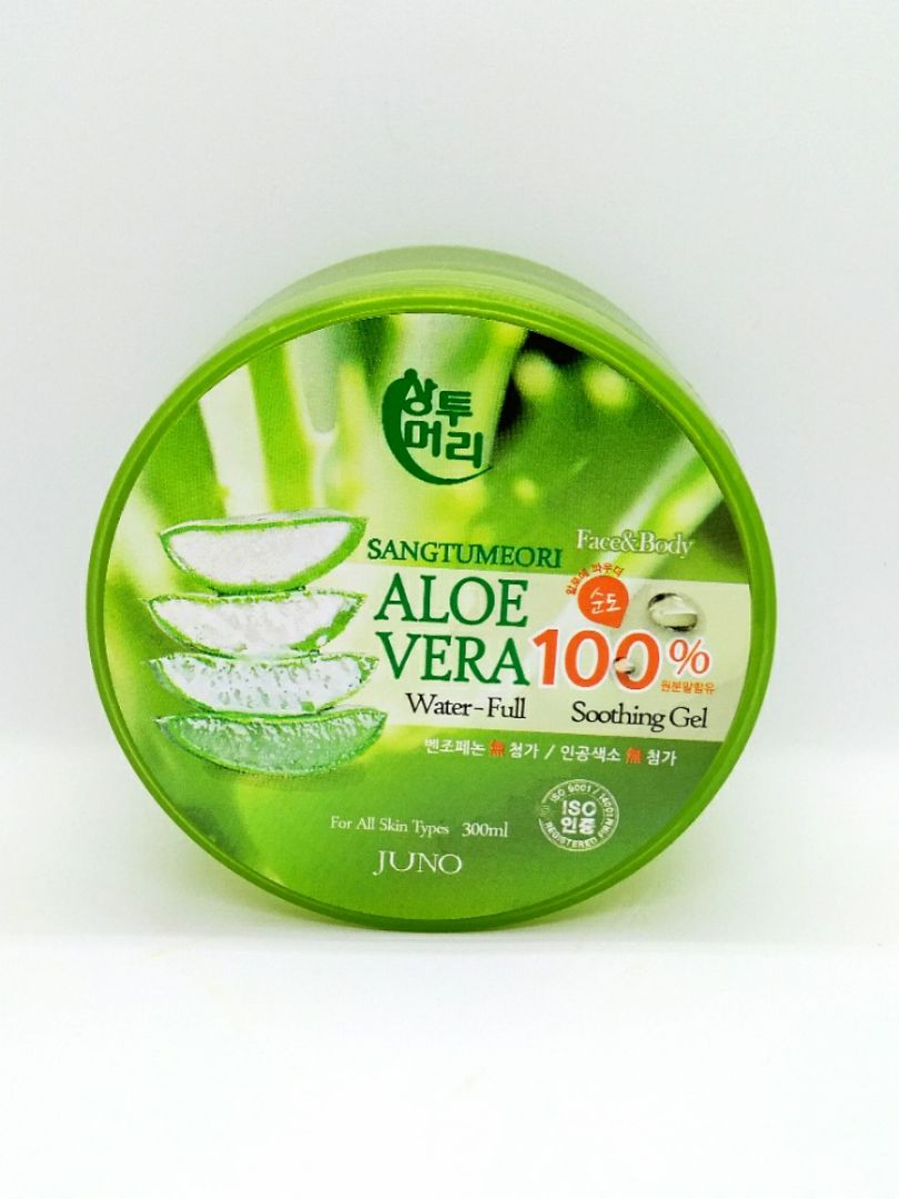 Aloe Vera 100% Soothing Gel from Juno cosmetic - Vegan Product Reviews ...