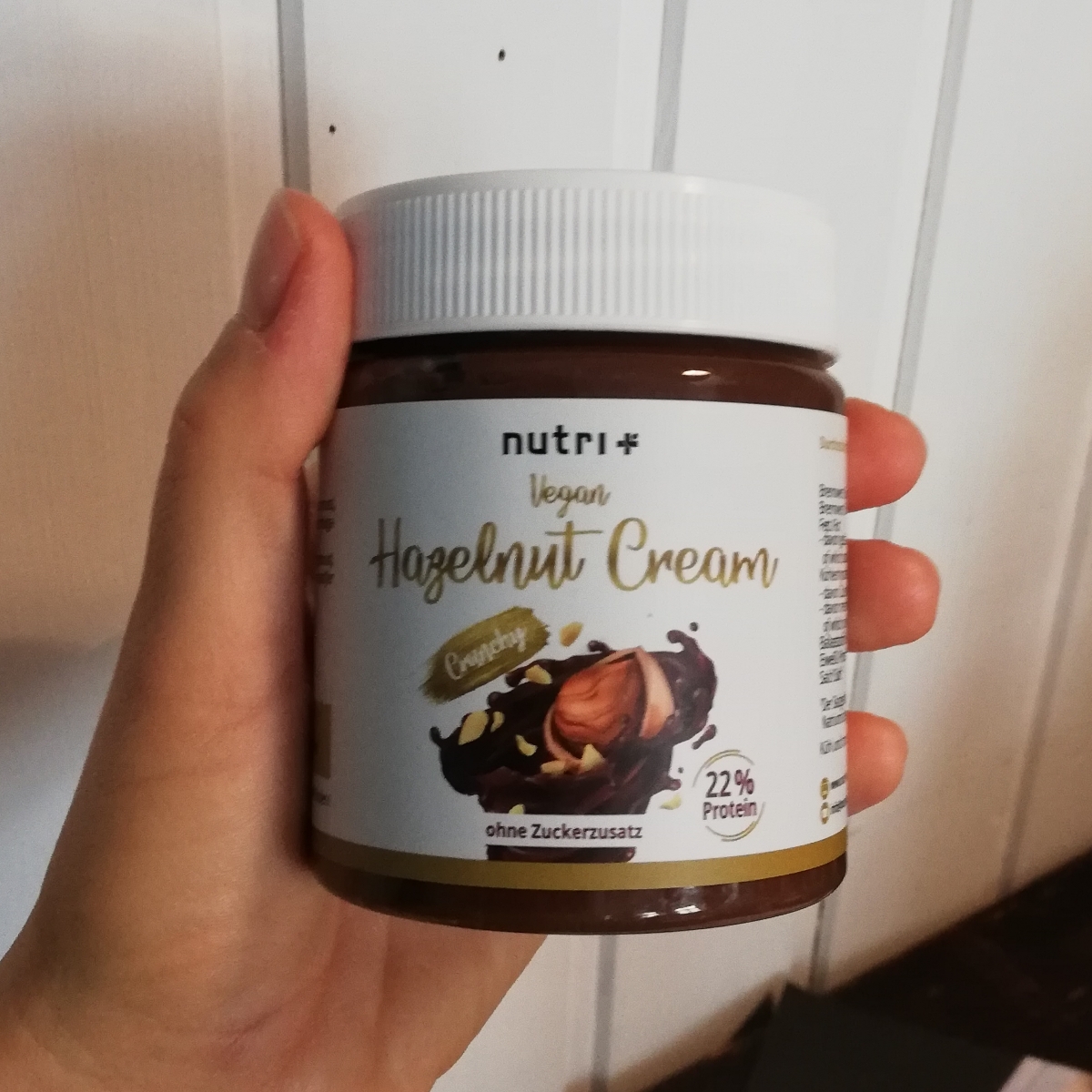 Hazelnut Cream from nutri+ - Vegan Product Reviews & Ratings | abillion