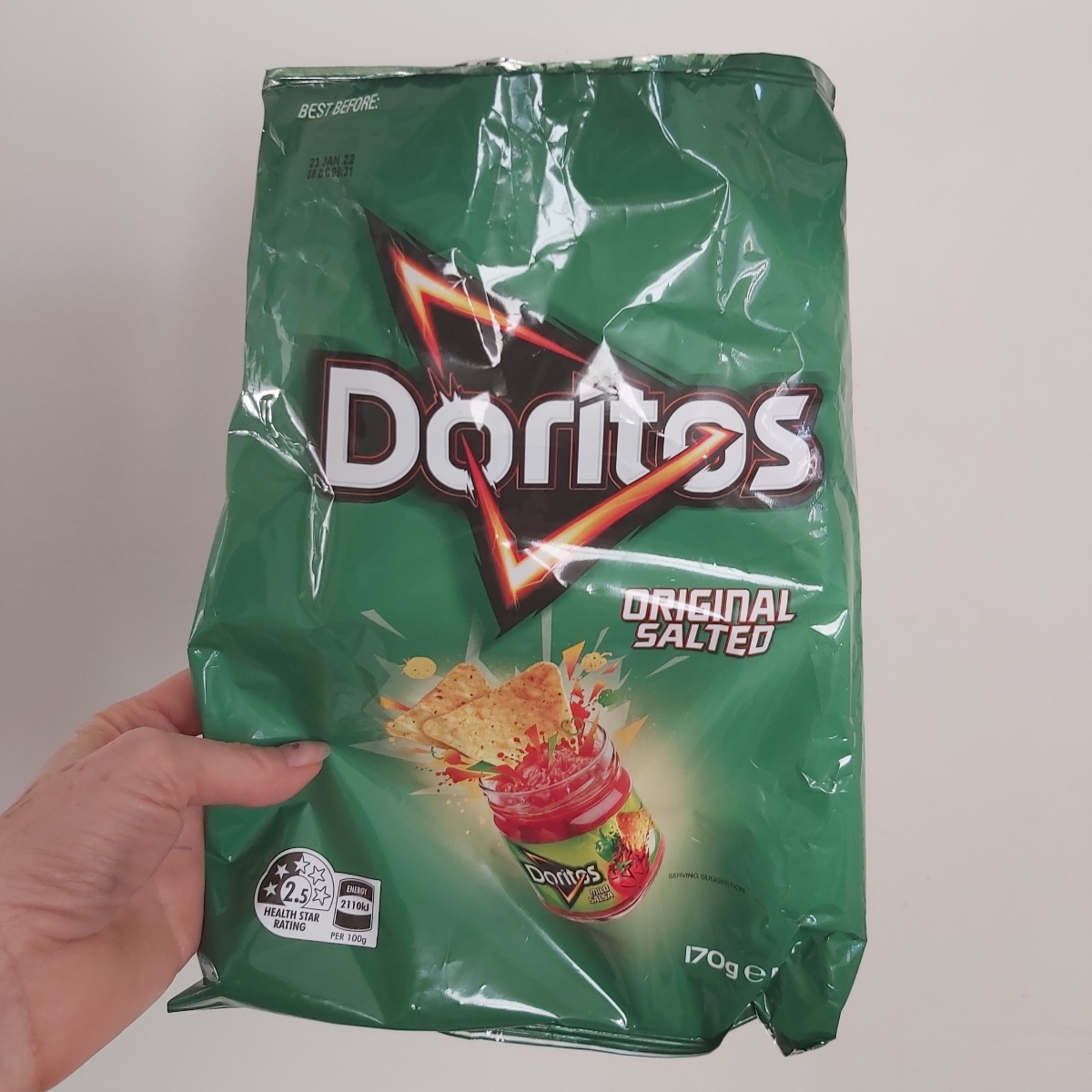 Original salted from Doritos - Vegan Product Reviews & Ratings | abillion