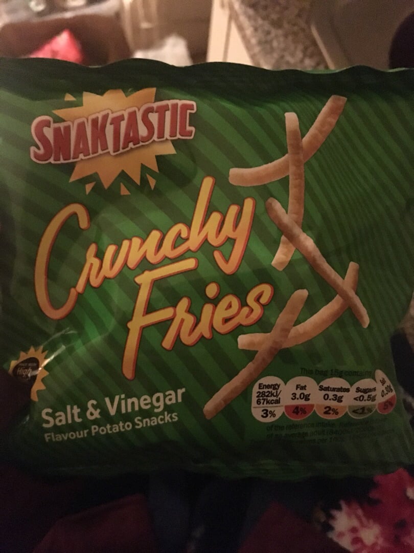 Crunchy fries from Snaktastic - Vegan Product Reviews & Ratings | abillion