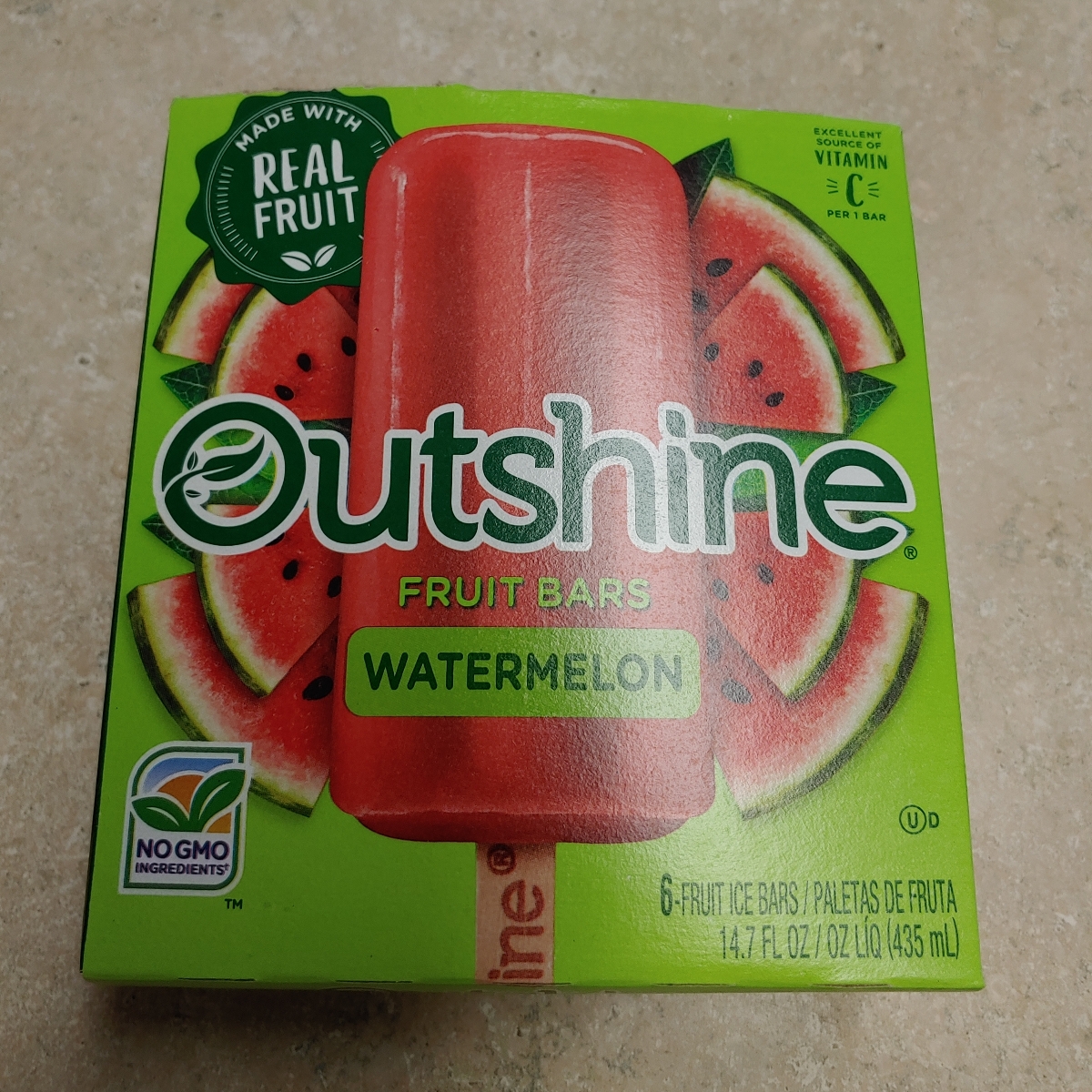 Outshine Fruit Bars Watermelon from Outshine - Vegan Product Reviews ...