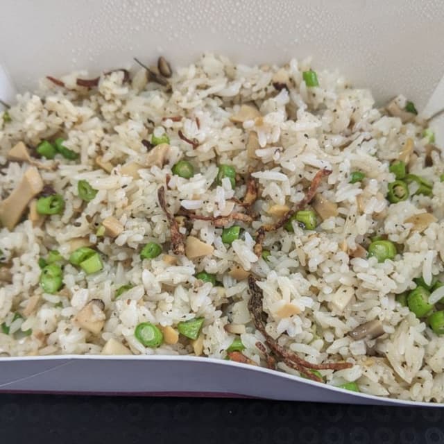Truffle mixed mushroom rice at Lotus Vegetarian Restaurant - Review by ...