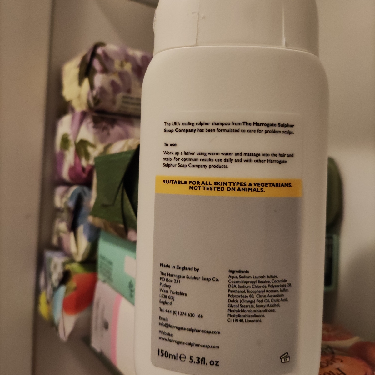 sulphur shampoo from harrogate - Vegan Product Reviews & Ratings | abillion