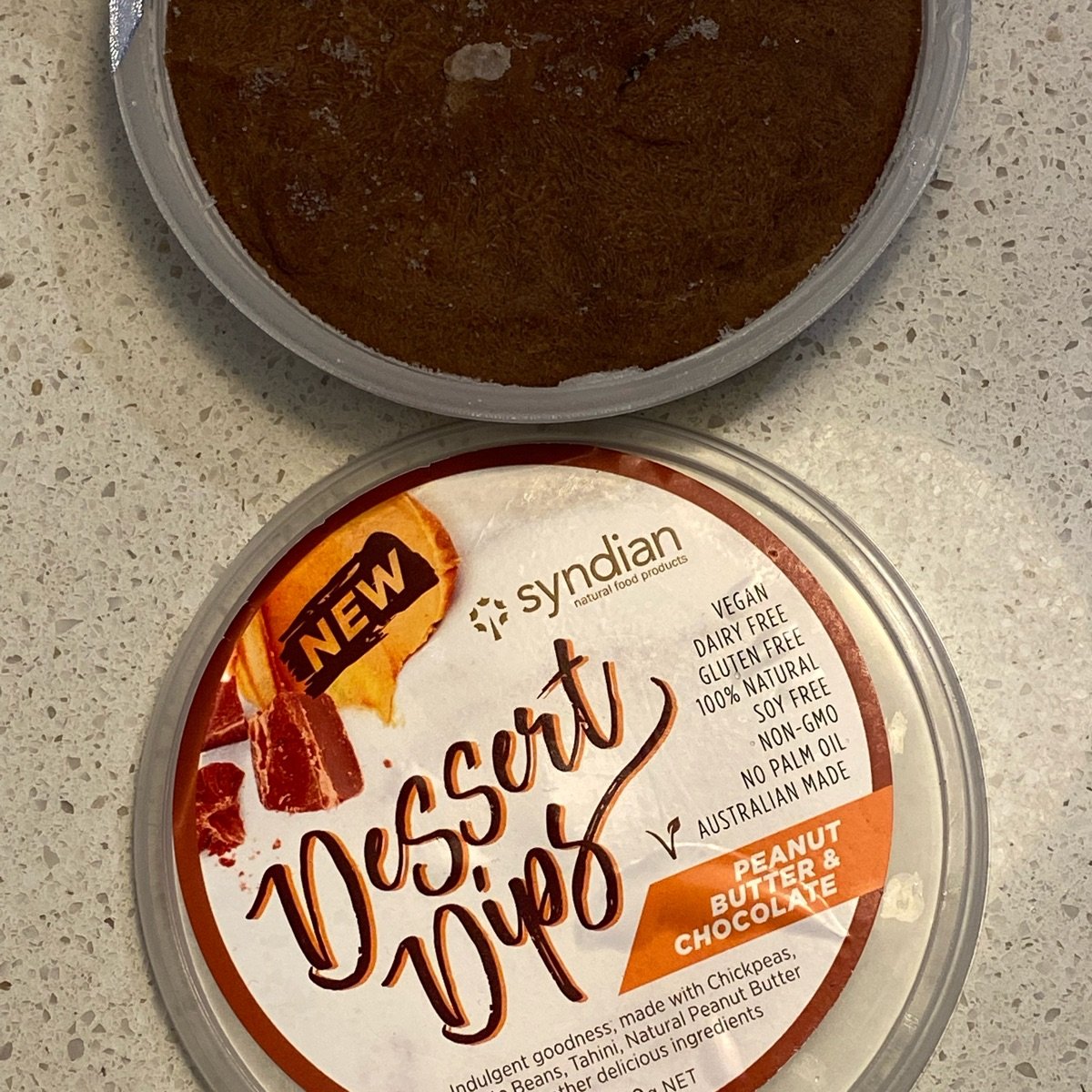 Dessert Dips Peanut Butter & Chocolate from Syndian - Vegan Product ...