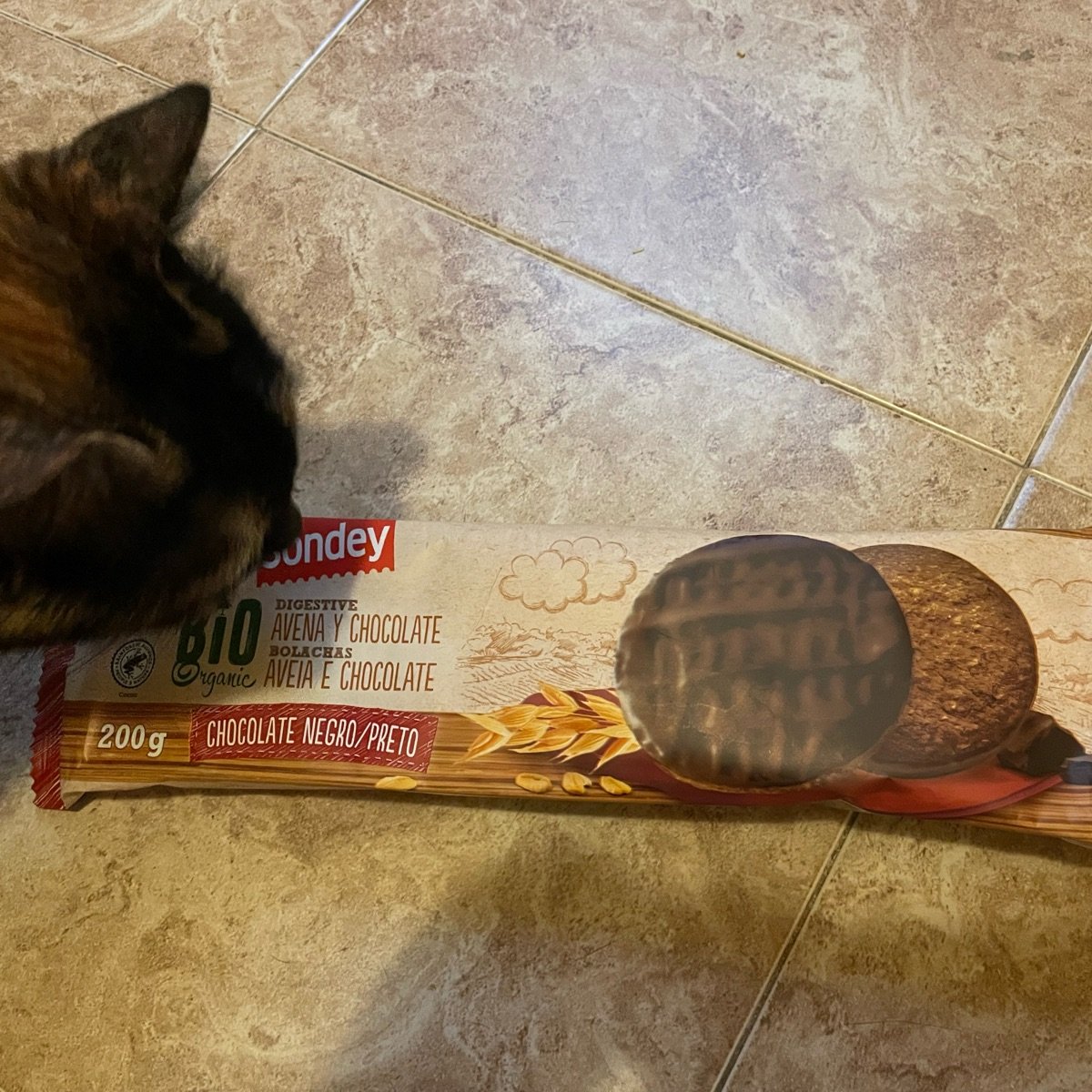 Bio Oatmeal cookies dark chocolate from Sondey - Vegan Product Reviews ...