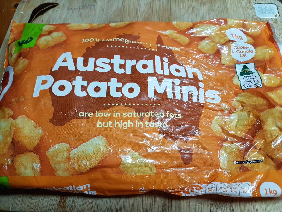 Australian Potato Minis from Woolworths (Australia) - Vegan Product ...