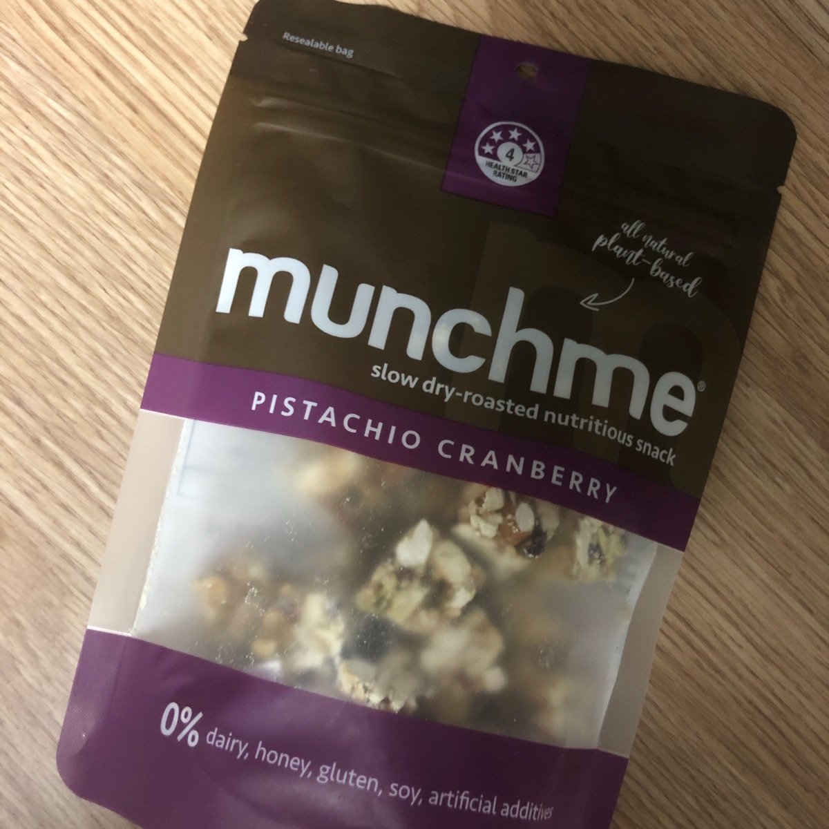 Pistachio Cranberry Nut Clusters from Munchme - Vegan Product Reviews ...