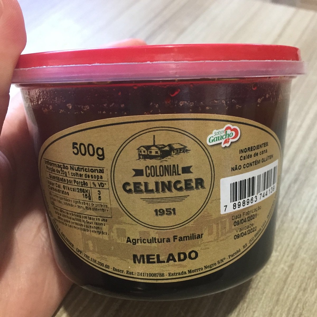 Melado de Cana from Colonial Gelinger - Vegan Product Reviews & Ratings ...