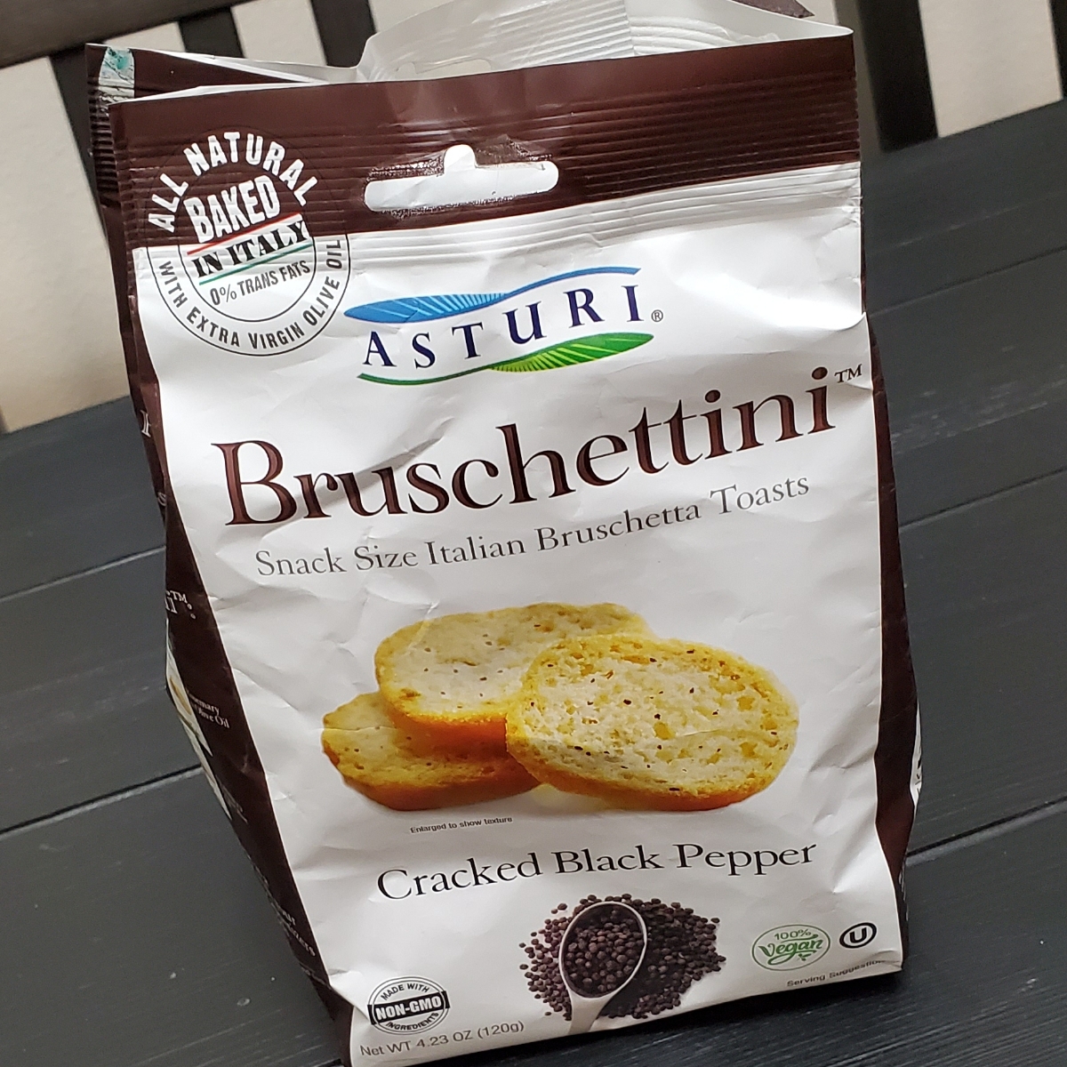Bruschettini Cracked Black Pepper from Asturi - Vegan Product Reviews ...