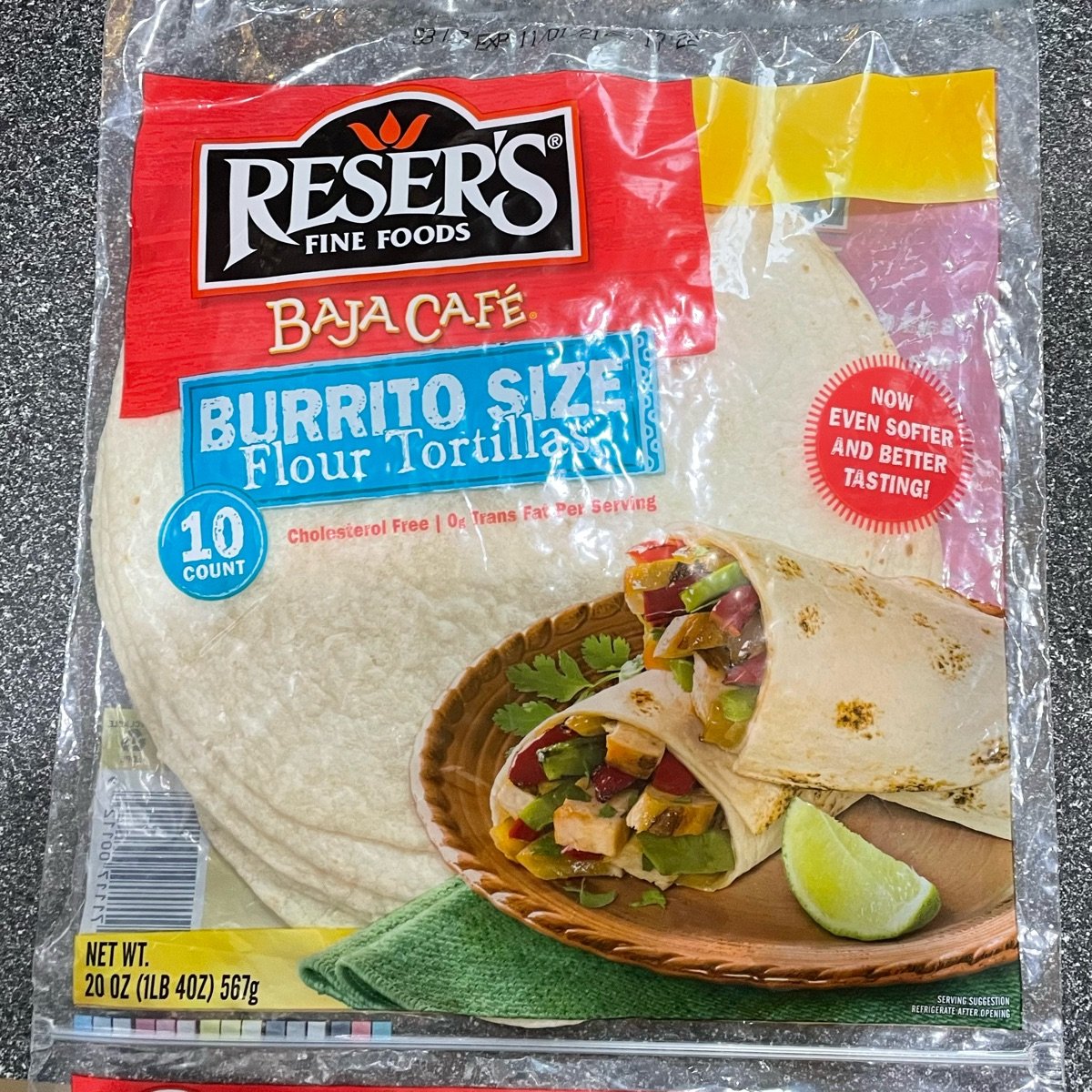 Burrito size flour tortillas from Reser’s - Vegan Product Reviews ...