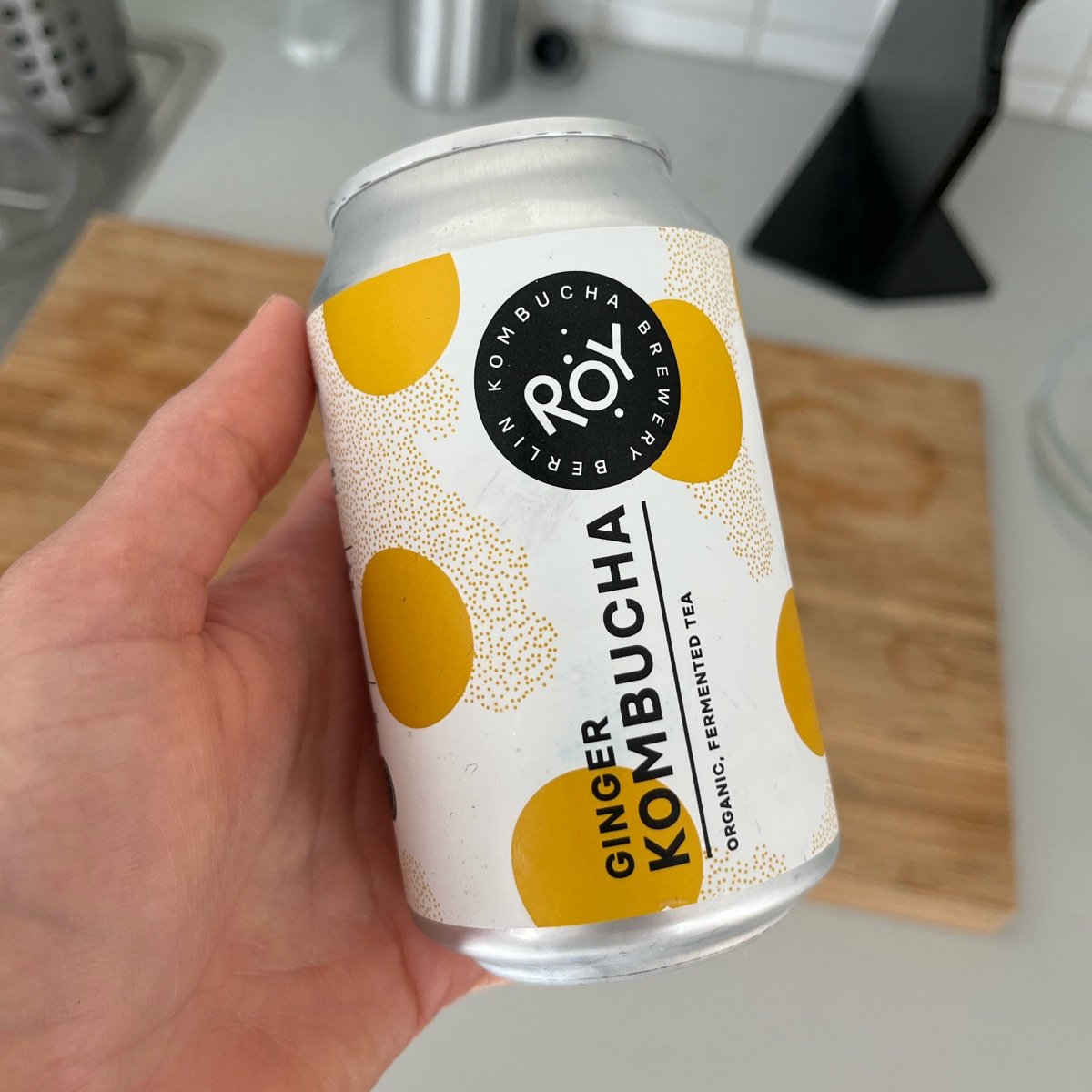 Ginger Kombucha from Roy Kombucha Brewery - Vegan Product Reviews ...