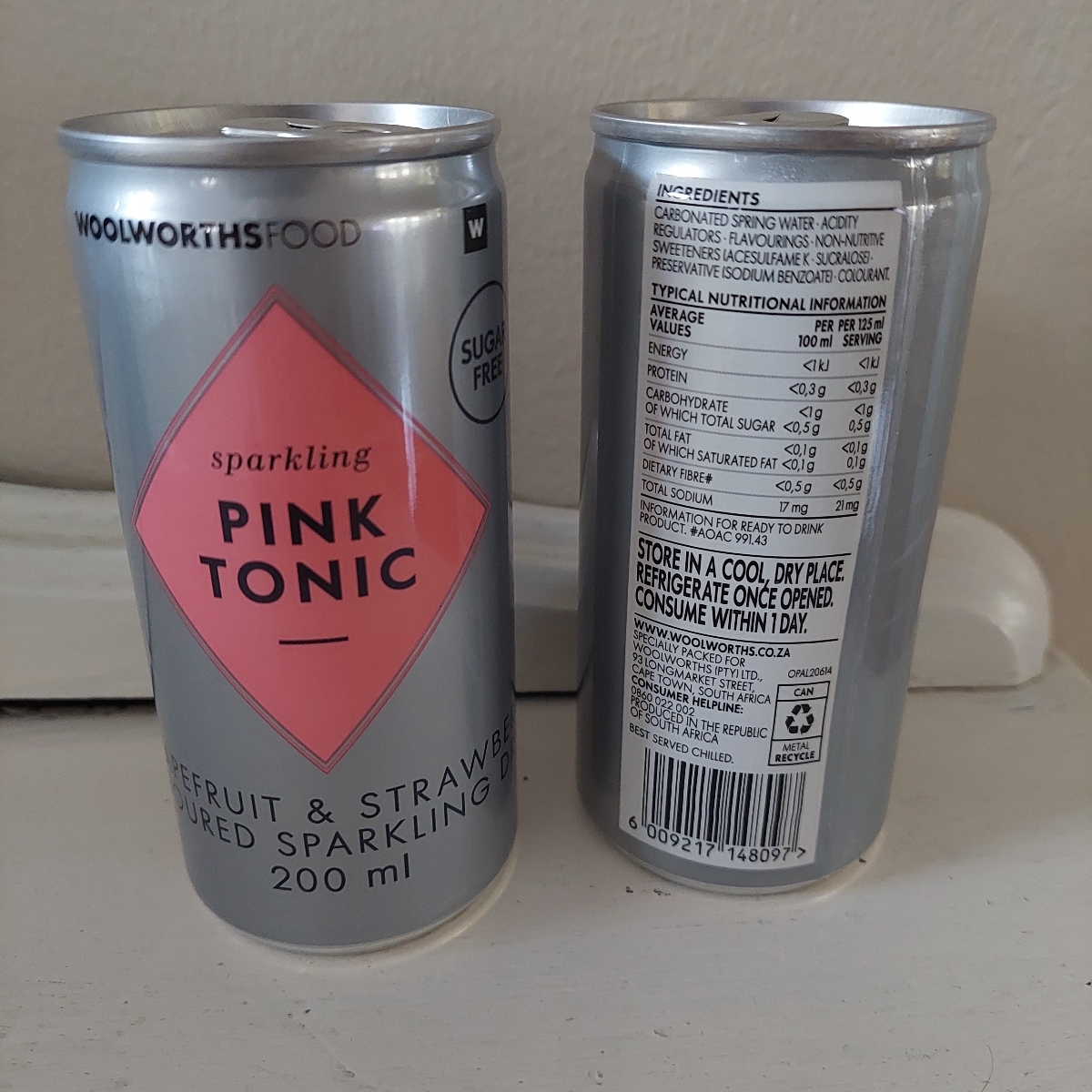 Pink Tonic from Woolworths Food - Vegan Product Reviews & Ratings | abillion