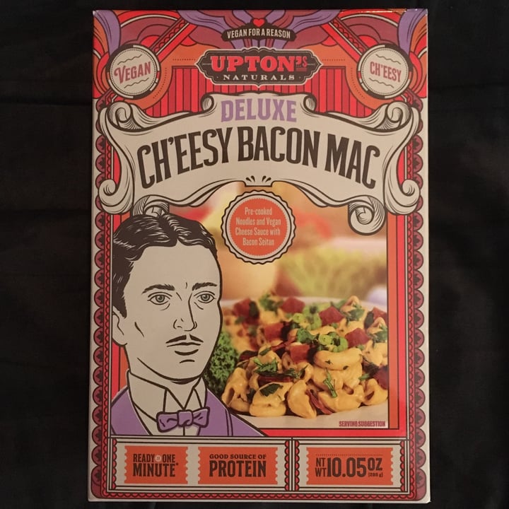 Upton's Naturals Deluxe Ch’eesy BACON MAC Review | abillion
