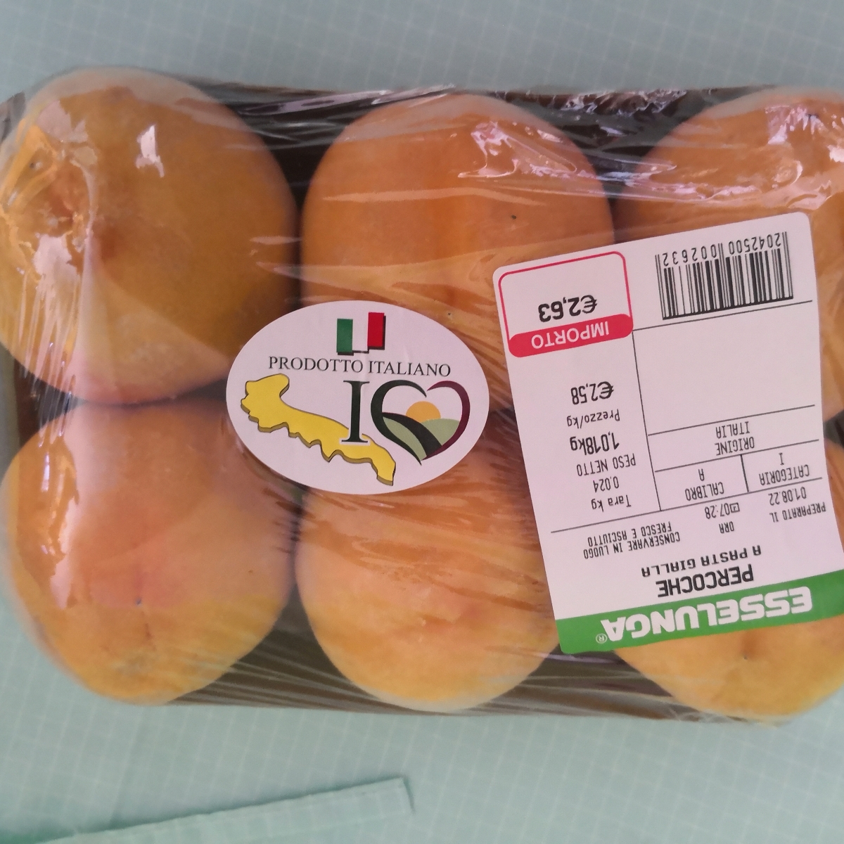 Percoche sfuse from Esselunga - Vegan Product Reviews & Ratings | abillion