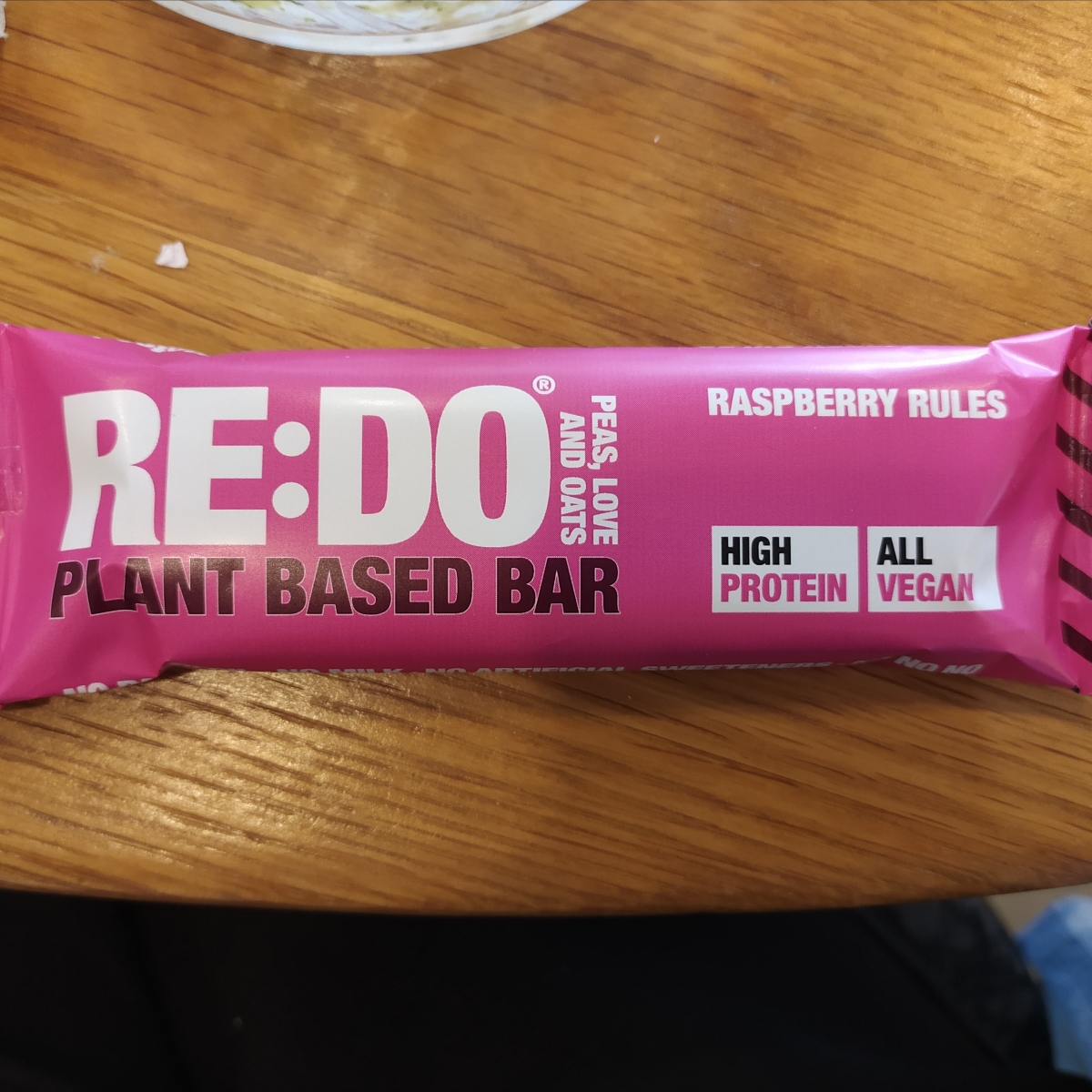 Plant Based Bar Raspberry Rules from RE:DO - Vegan Product Reviews ...