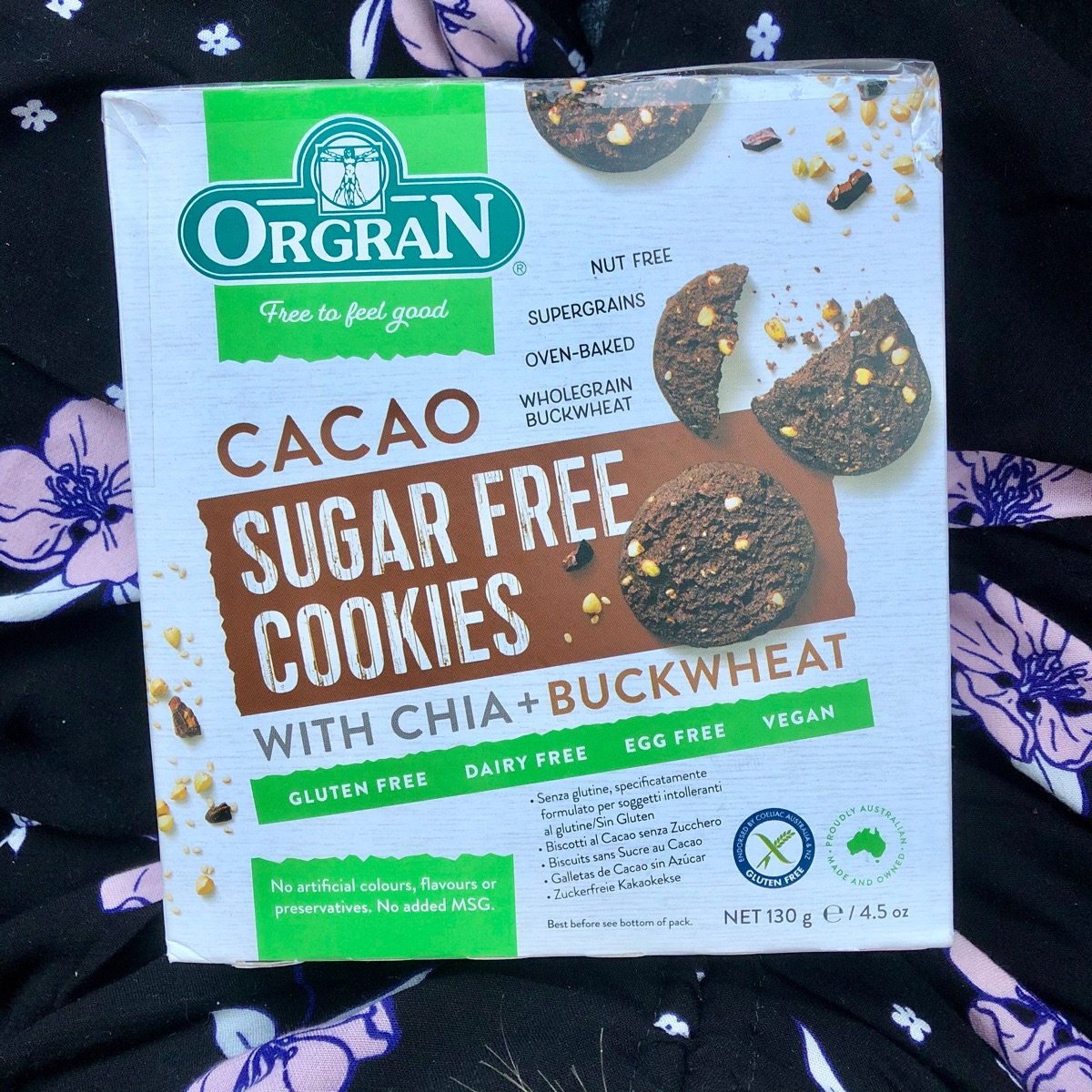 Cacao Sugarfree Cookies from Orgran - Vegan Product Reviews & Ratings ...