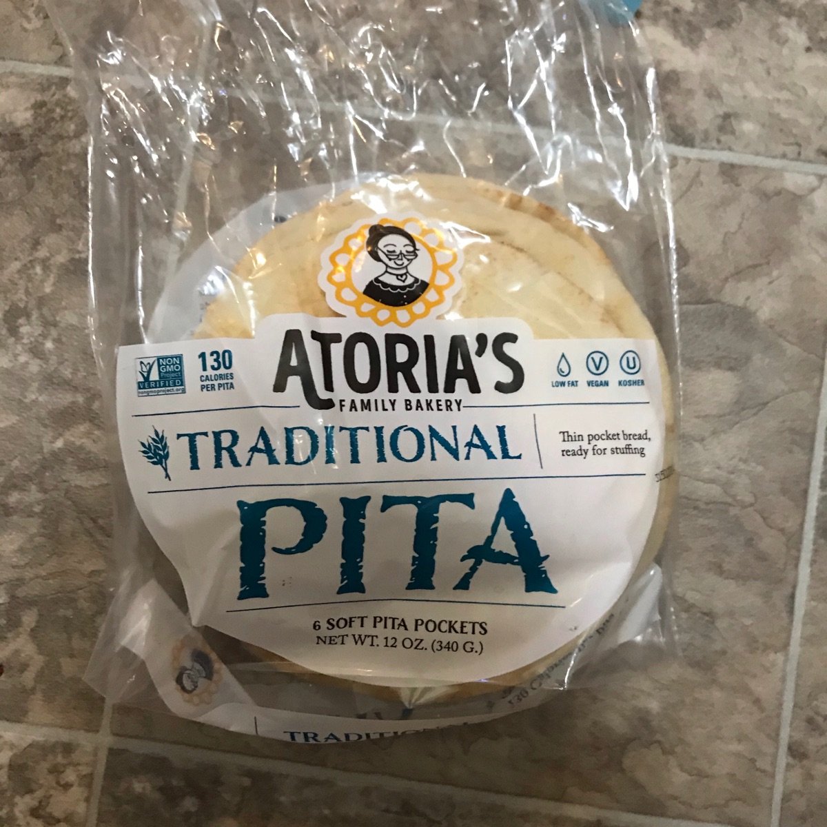 Traditional Pita from Atoria's Family Bakery - Vegan Product Reviews ...