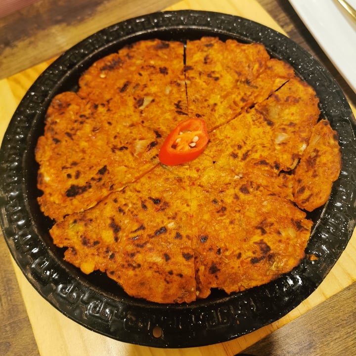 Daehwa Vegetarian Queenstown, Singapore Kimchi Jeon Review | abillion